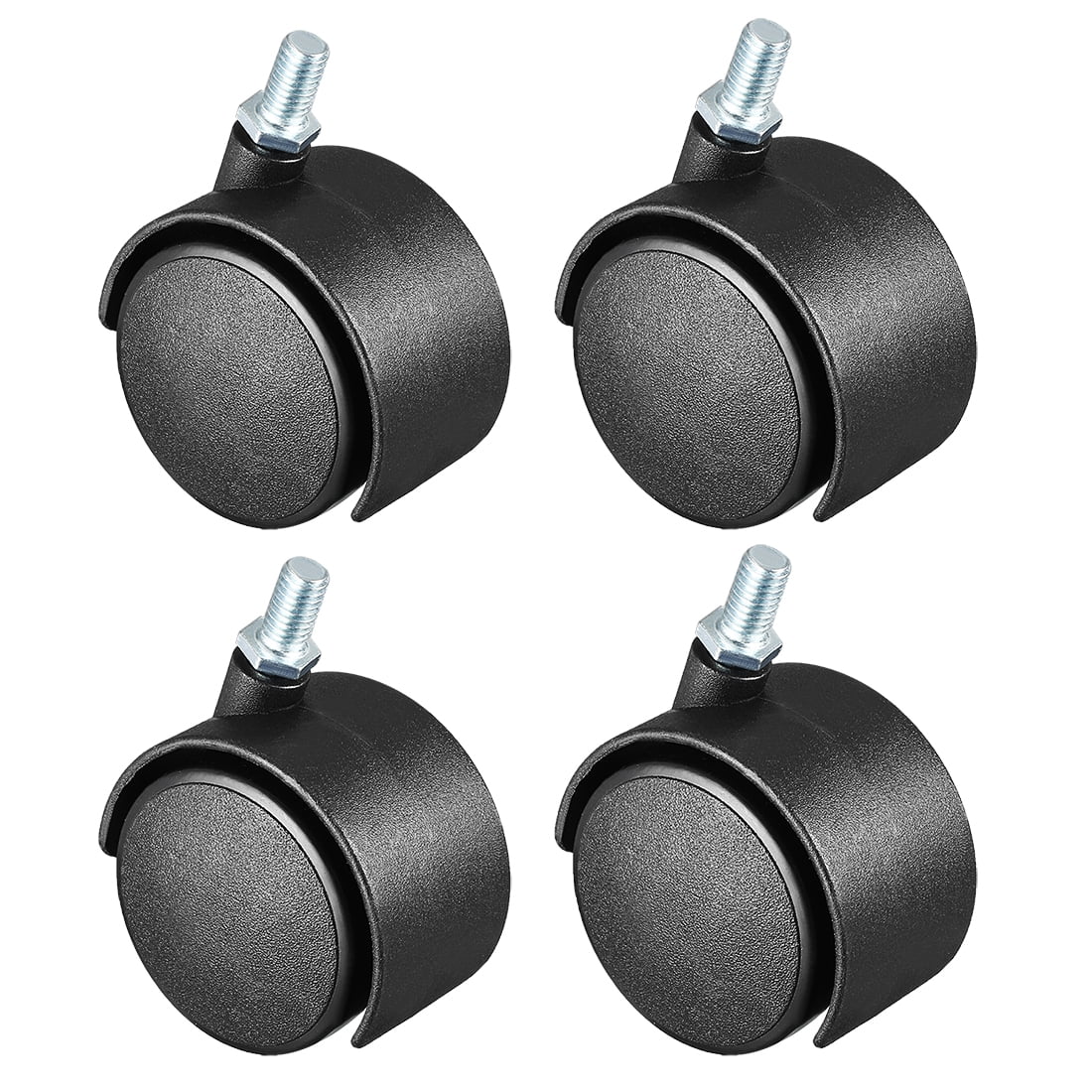 Unique Bargains Swivel Casters 2 inch Nylon 360 Degree M8 x 13mm ...
