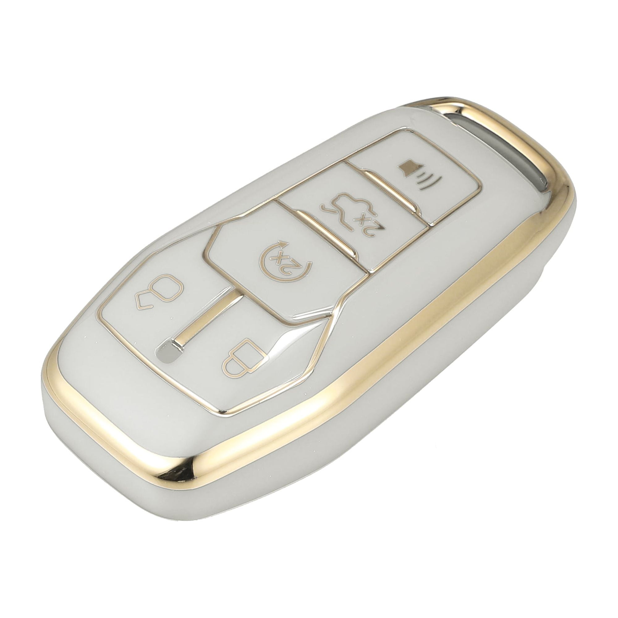 Unique Bargains TPU Car Remote Key Fob Case Cover 5 Button Full ...