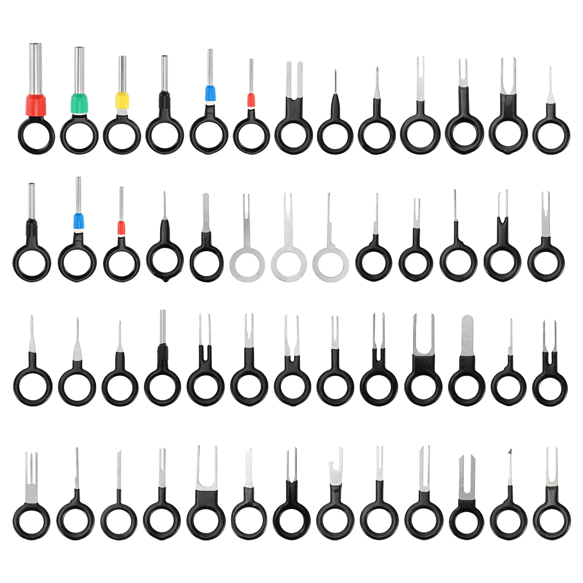 Unique Bargains Terminal Removal Tool Assortment Kit Wire Connector ...