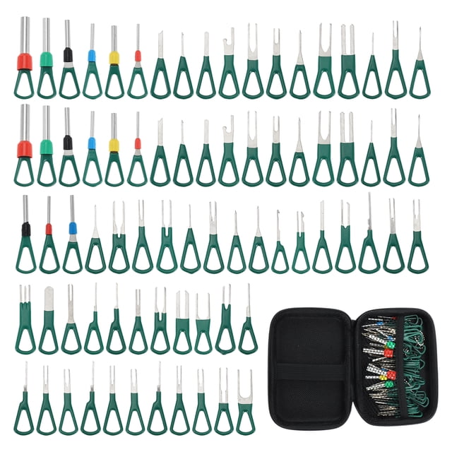 Unique Bargains Terminal Removal Tool Assortment Kit Wire Connector ...