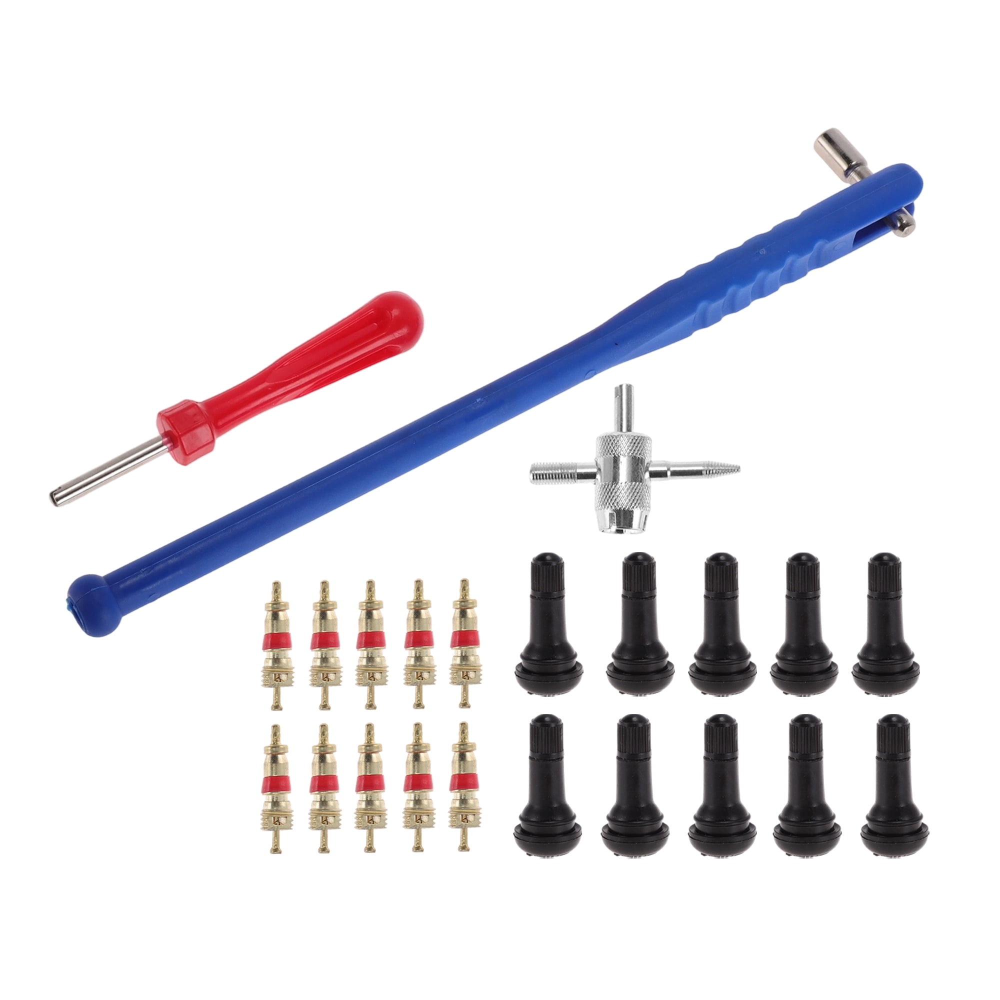 Unique Bargains Tire Valve Stem Puller Set Silver Tone Puller Multi ...