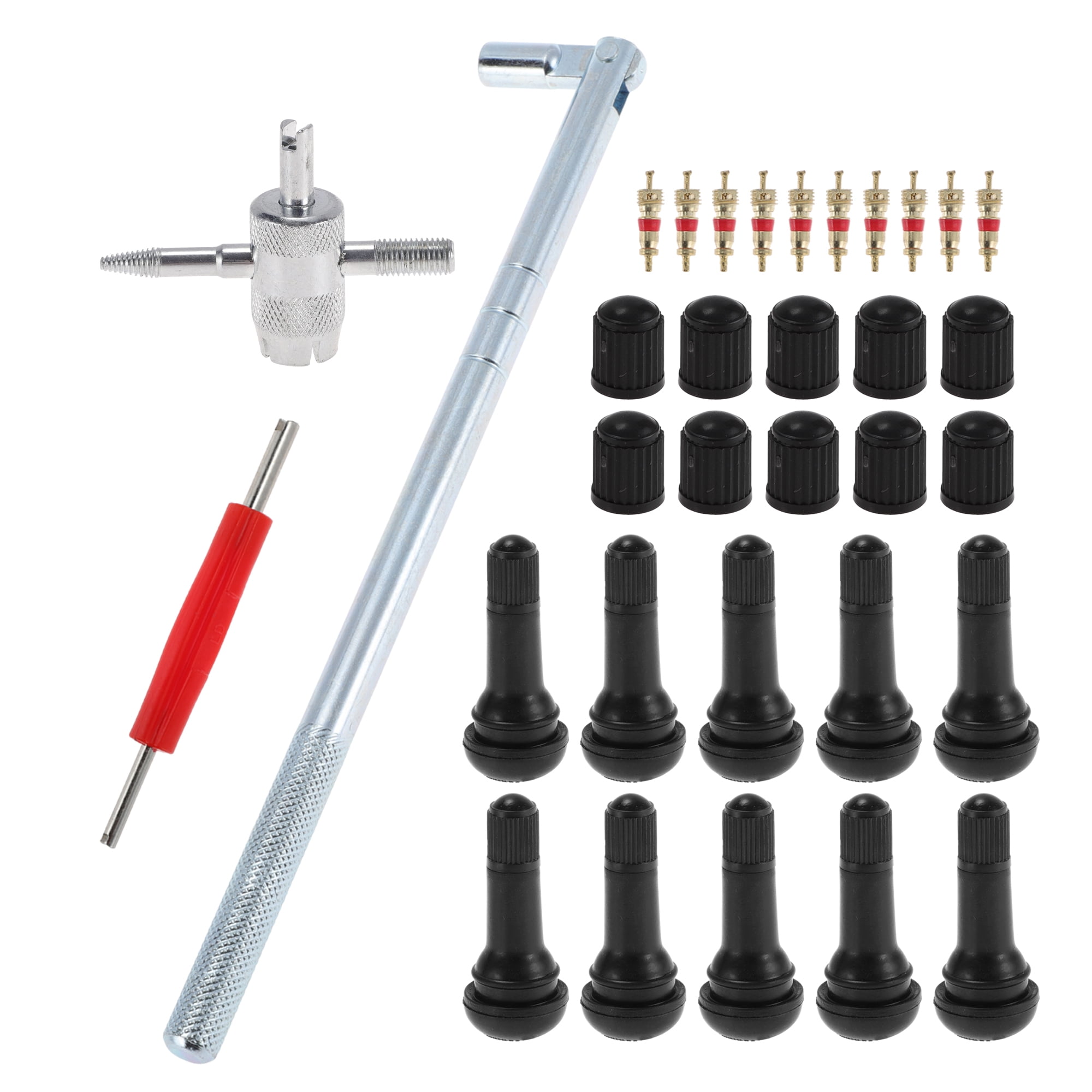 Unique Bargains Tire Valve Stem Puller Set Silver Tone Puller Multi ...