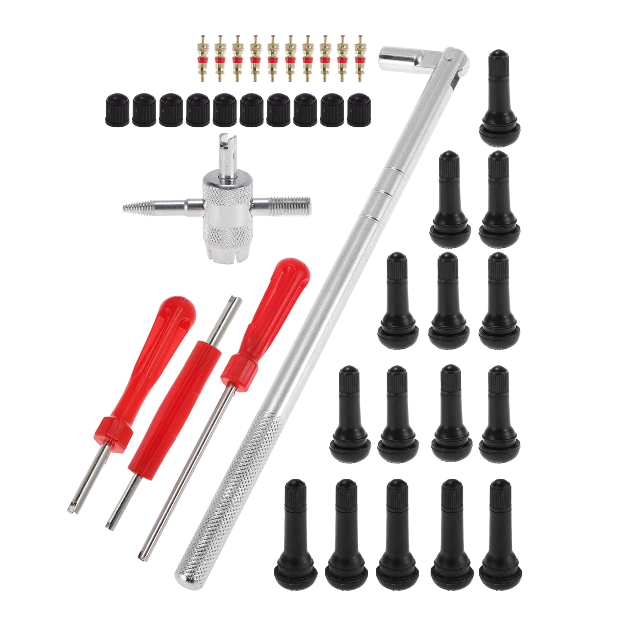 Unique Bargains Tire Valve Stem Puller Set Silver Tone Puller ...