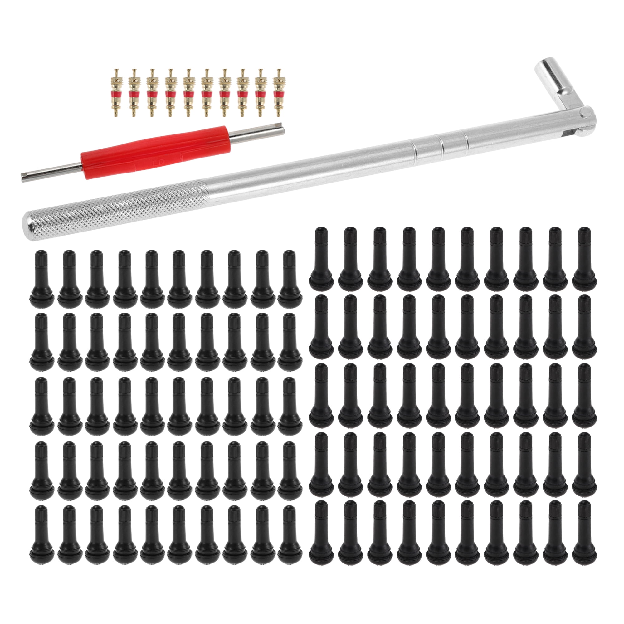 Unique Bargains Tire Valve Stem Puller Set Silver Tone Puller TR413 ...