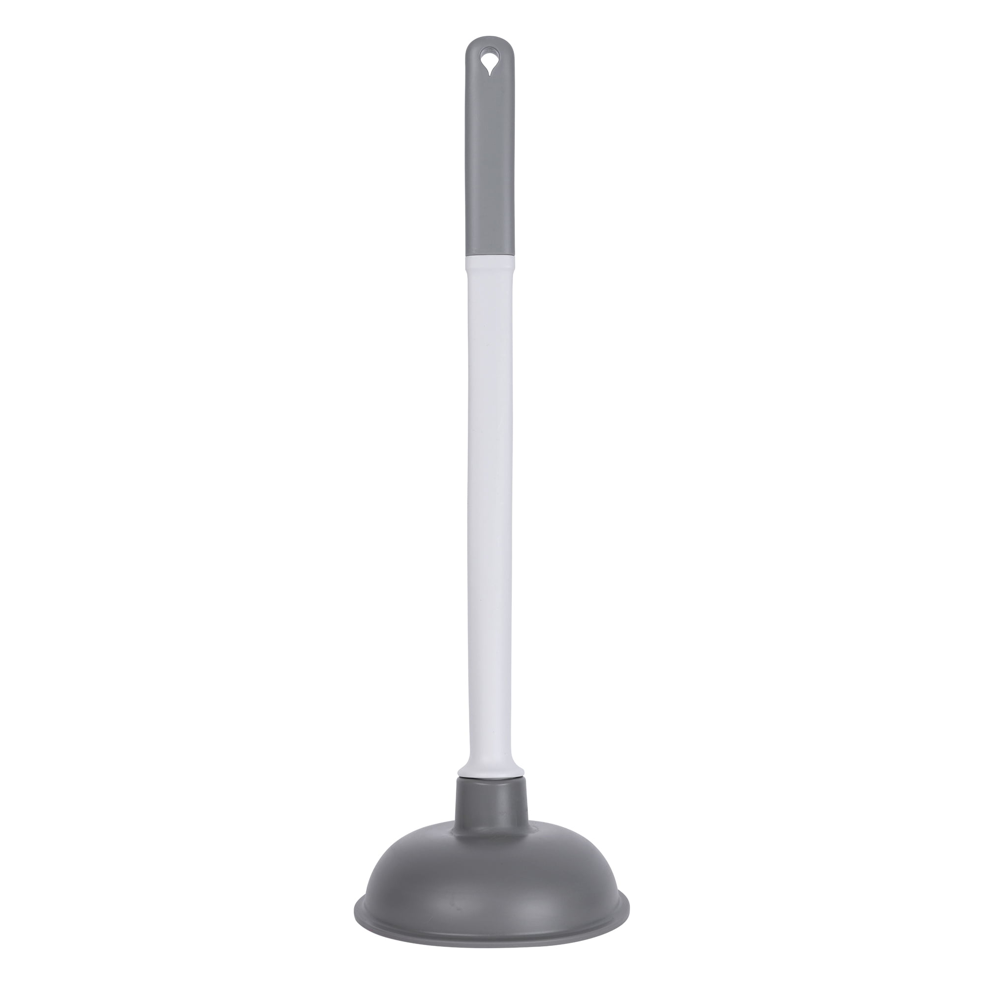 Unique Bargains Toilet Bowl Plunger with Holder Pump Bathroom Cleaning ...