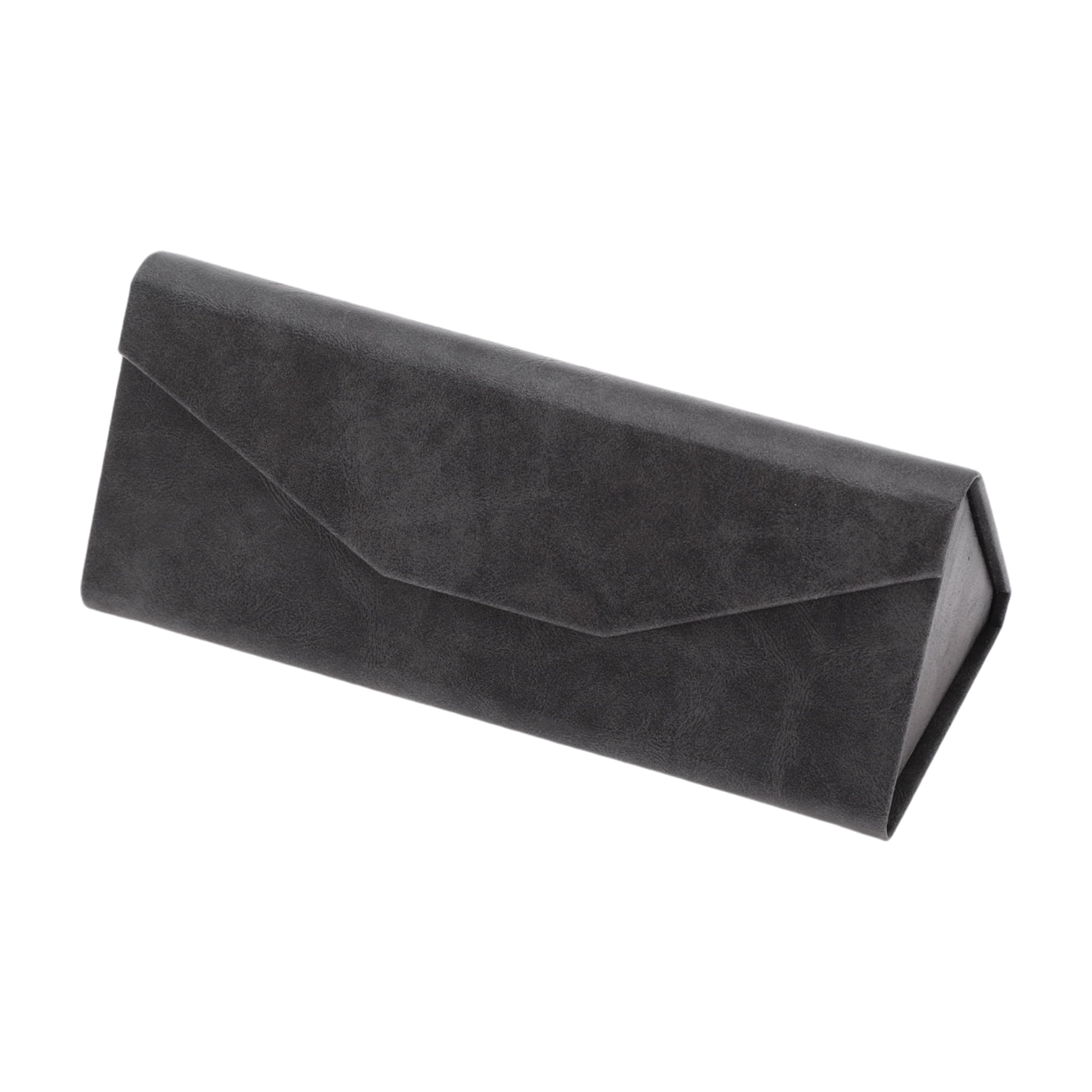 Unique Bargains Triangle Folding Eyeglasses Case Portable Eyeglasses ...