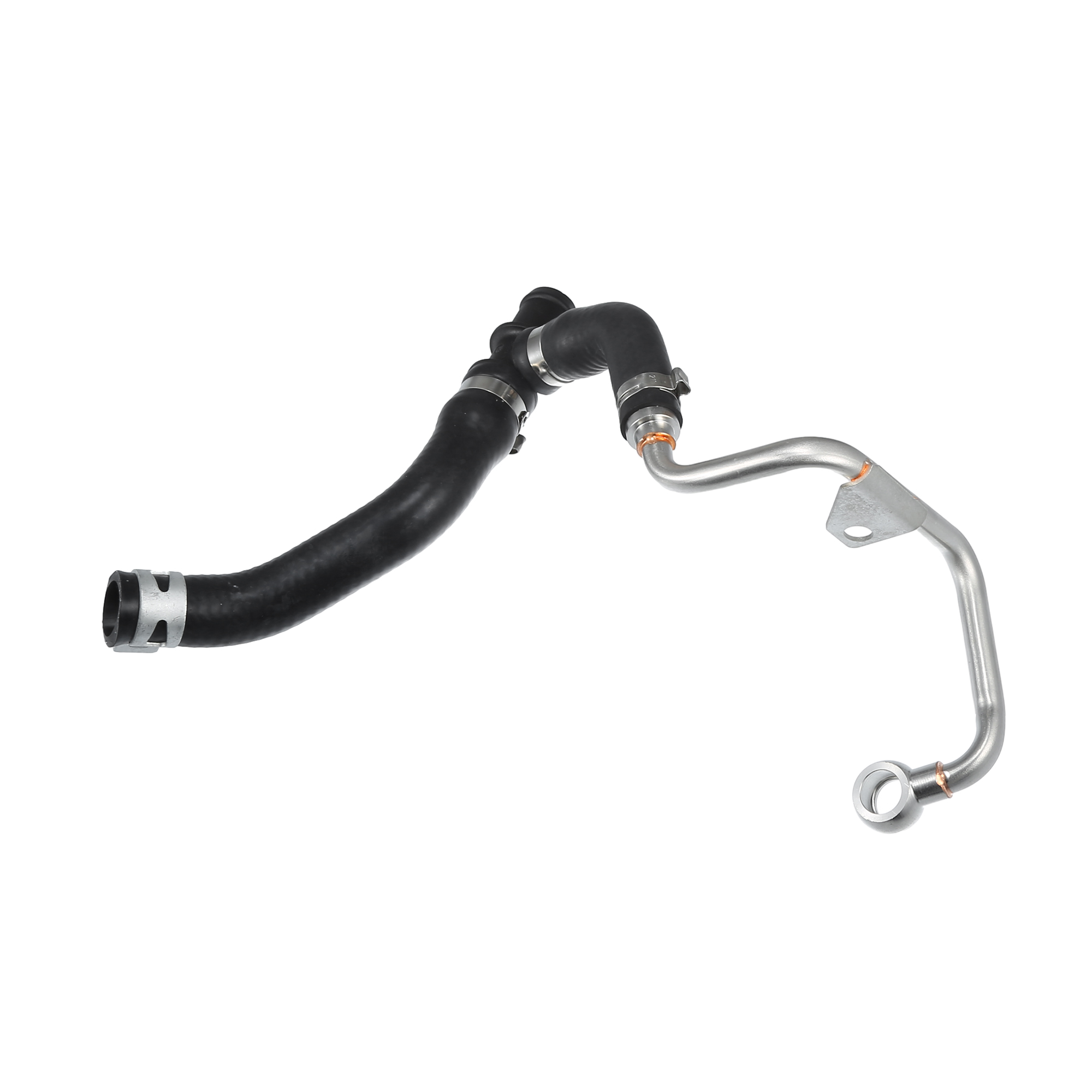 Unique Bargains Turbocharger Coo-lant Hose Cooling Pipe Return Line for ...