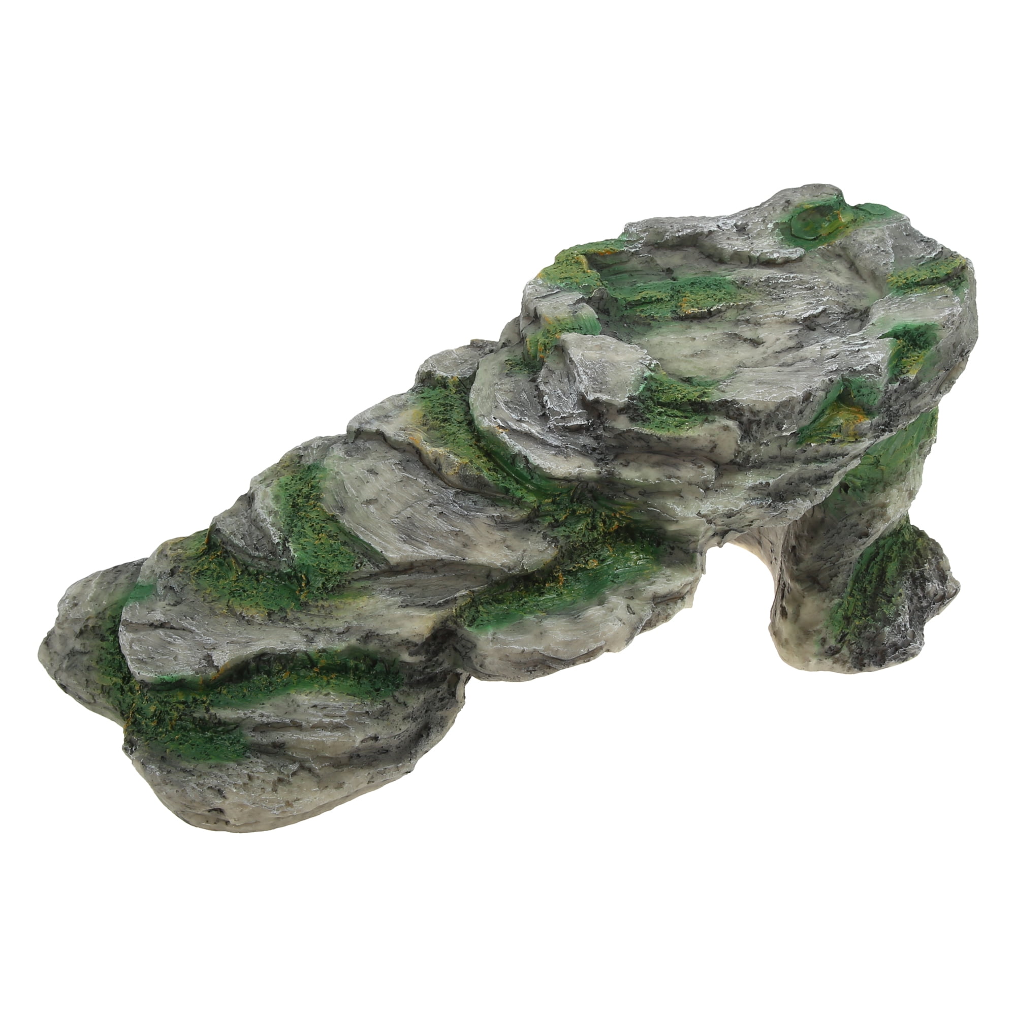 Unique Bargains Turtle Basking Platform Reptile Climbing Shale Ornament