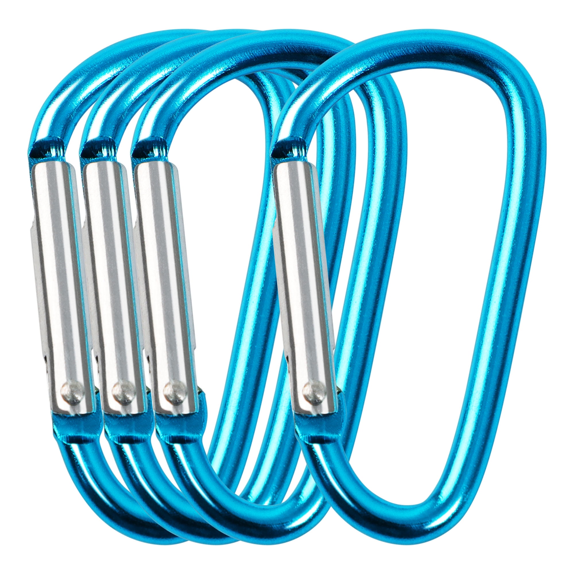 Unique Bargains Unique Bargains 4 x Camping Hiking Clips Carabiners ...