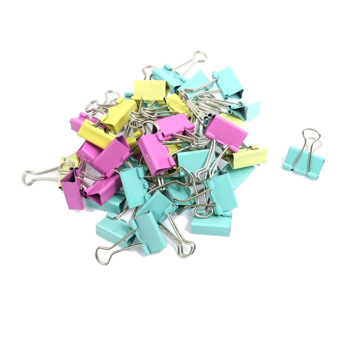 Unique Bargains Unique Bargains 40 Pcs 19mm -Loaded File Organizer Home ...