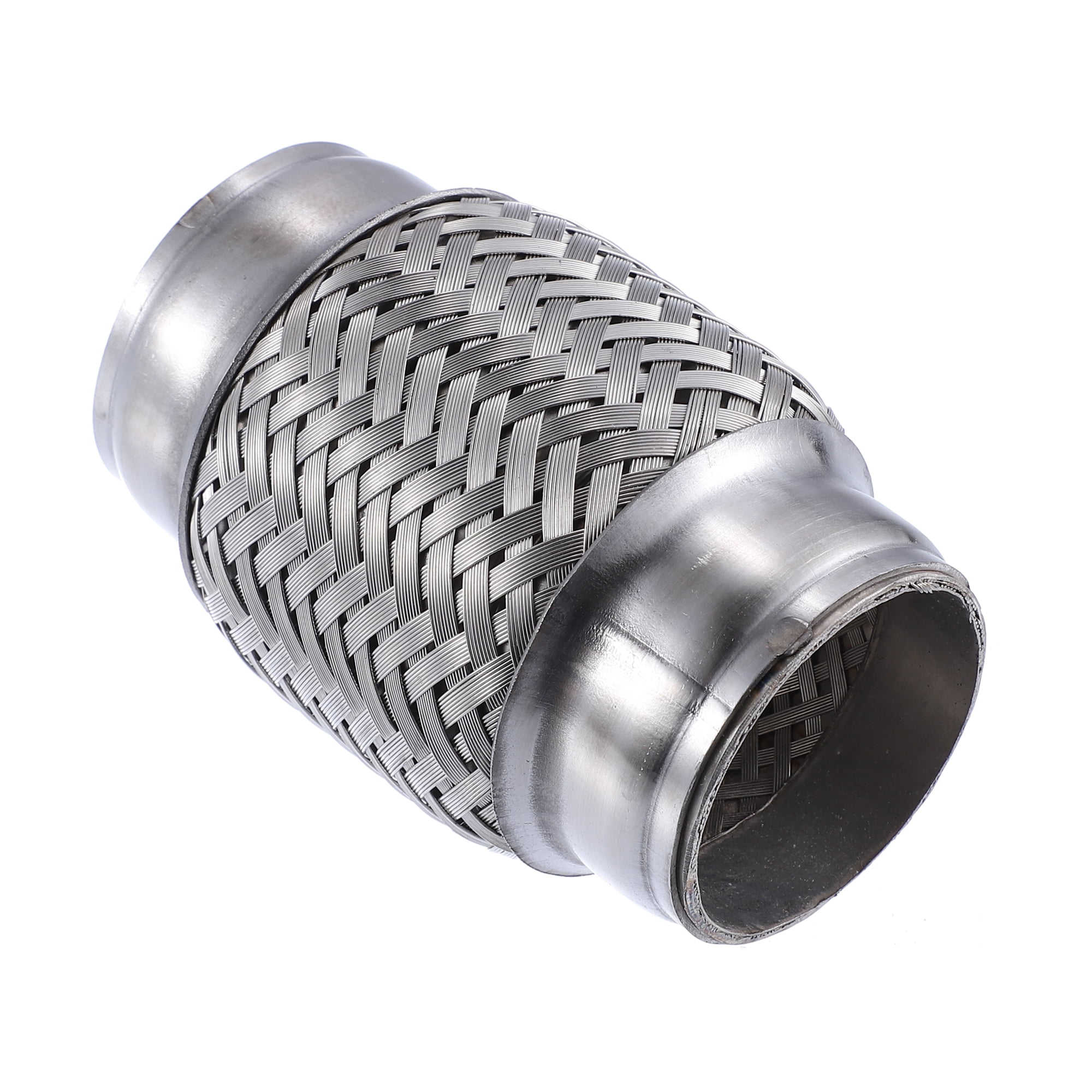 Unique Bargains Universal 1.75" x 4" w/Ends 4" Long Exhaust Flex Pipe ...