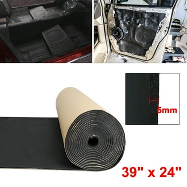 Heat Sound Deadening Hood Liner Deadener Insulation Mat 394mil 6.46sqft ...