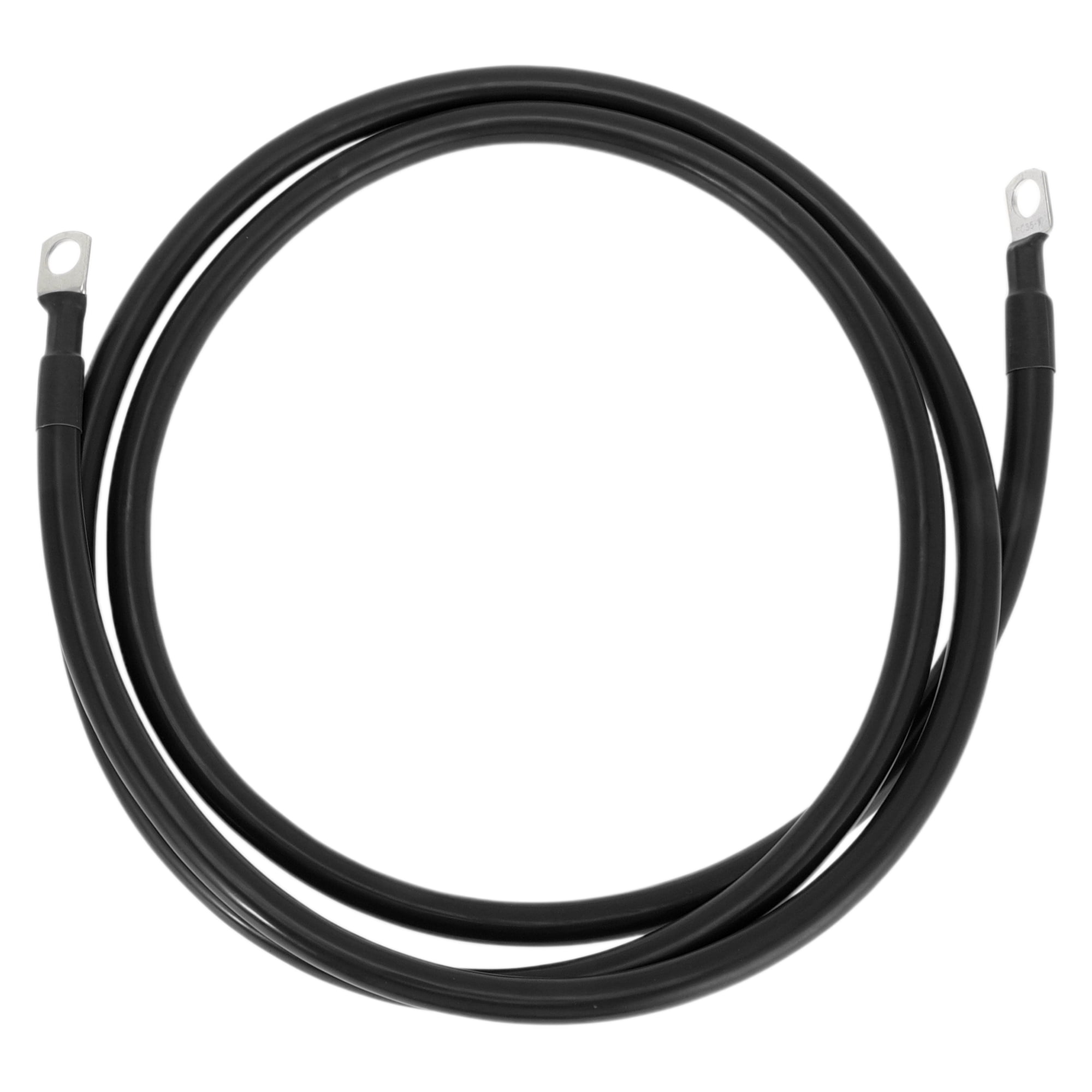 Unique Bargains Universal 3/8" Lug 2 AWG Gauge Battery Inverter Cable ...