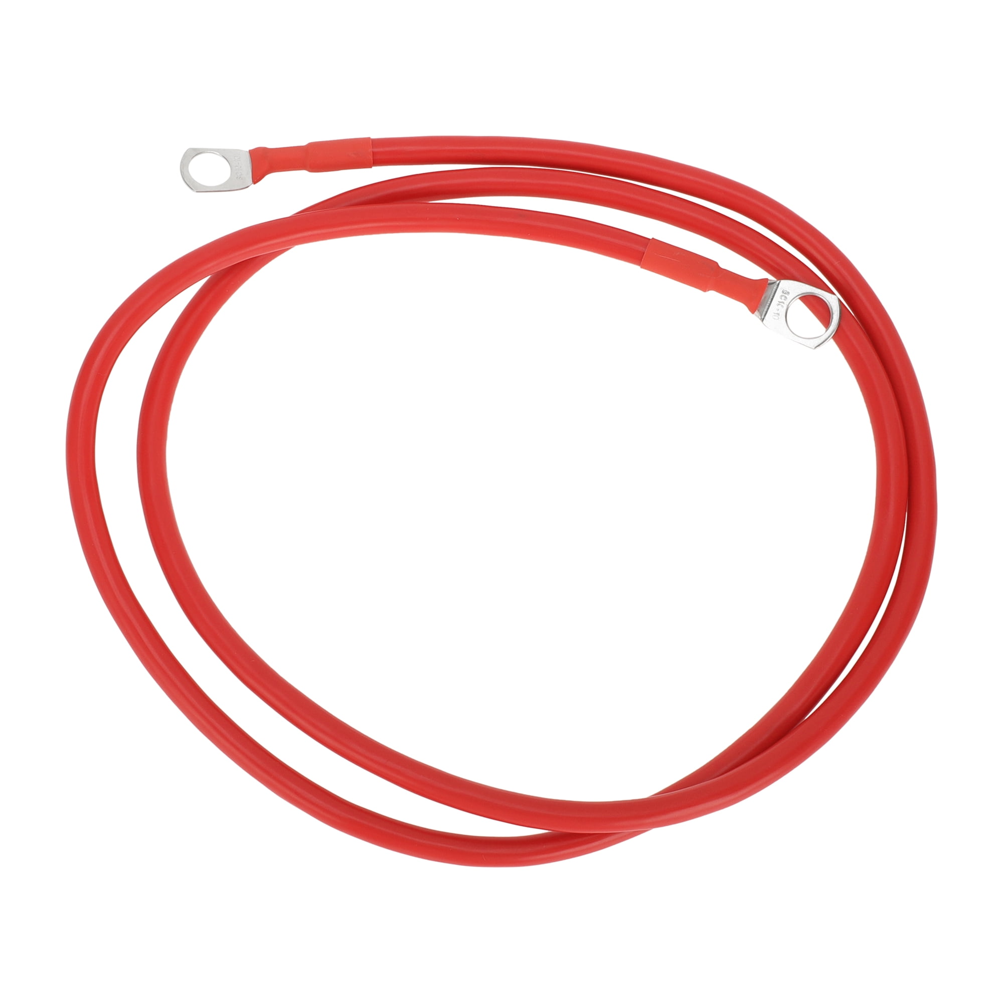 Unique Bargains Universal 3/8" Lug 7 AWG Gauge 4FT Battery Inverter ...