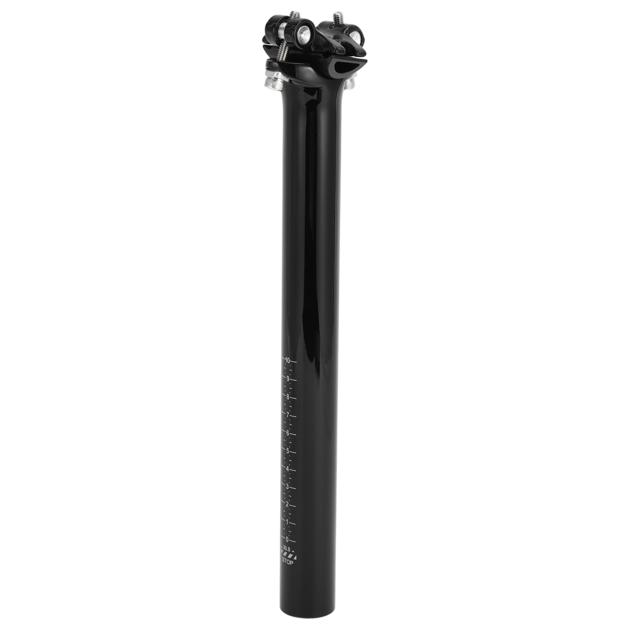 Unique Bargains Universal 30.8x300mm Gloss Black Bike Seat Posts ...