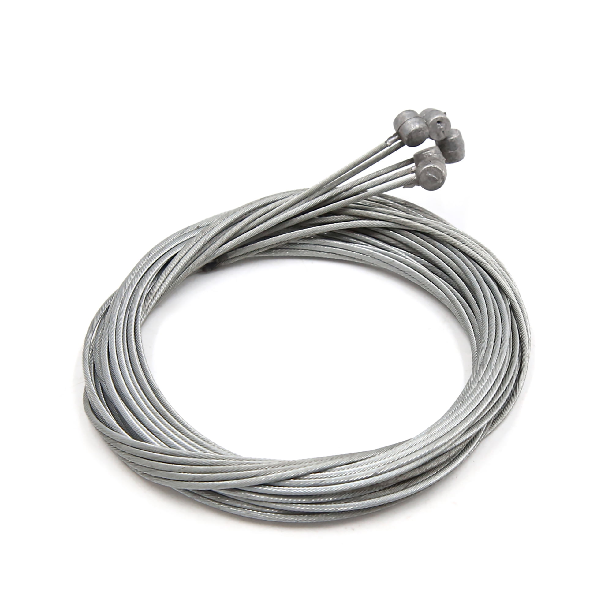 Unique Bargains Universal 5Pcs 1.8m Length Metal Brake Line Cable Wire ...