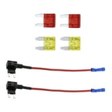 Unique Bargains Universal Add a Circuit 12V Mini Fuse Tap with 2pcs 10A ...