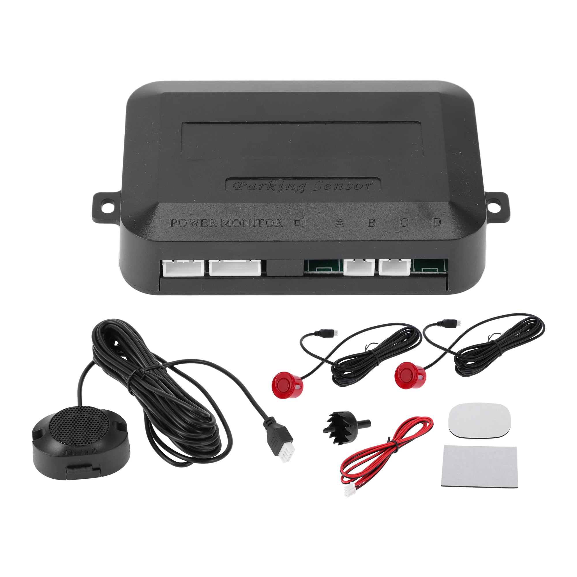 Unique Bargains Universal Auto Vehicle Reverse Backup Radar System Reverse Parking Sensors