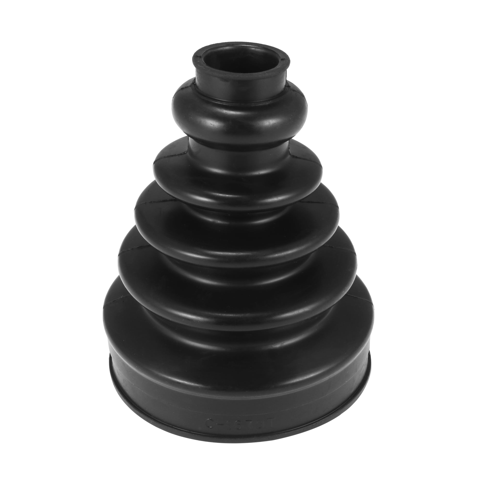 Unique Bargains Universal Black Rubber CV Joint Boot Dust Dirt ...