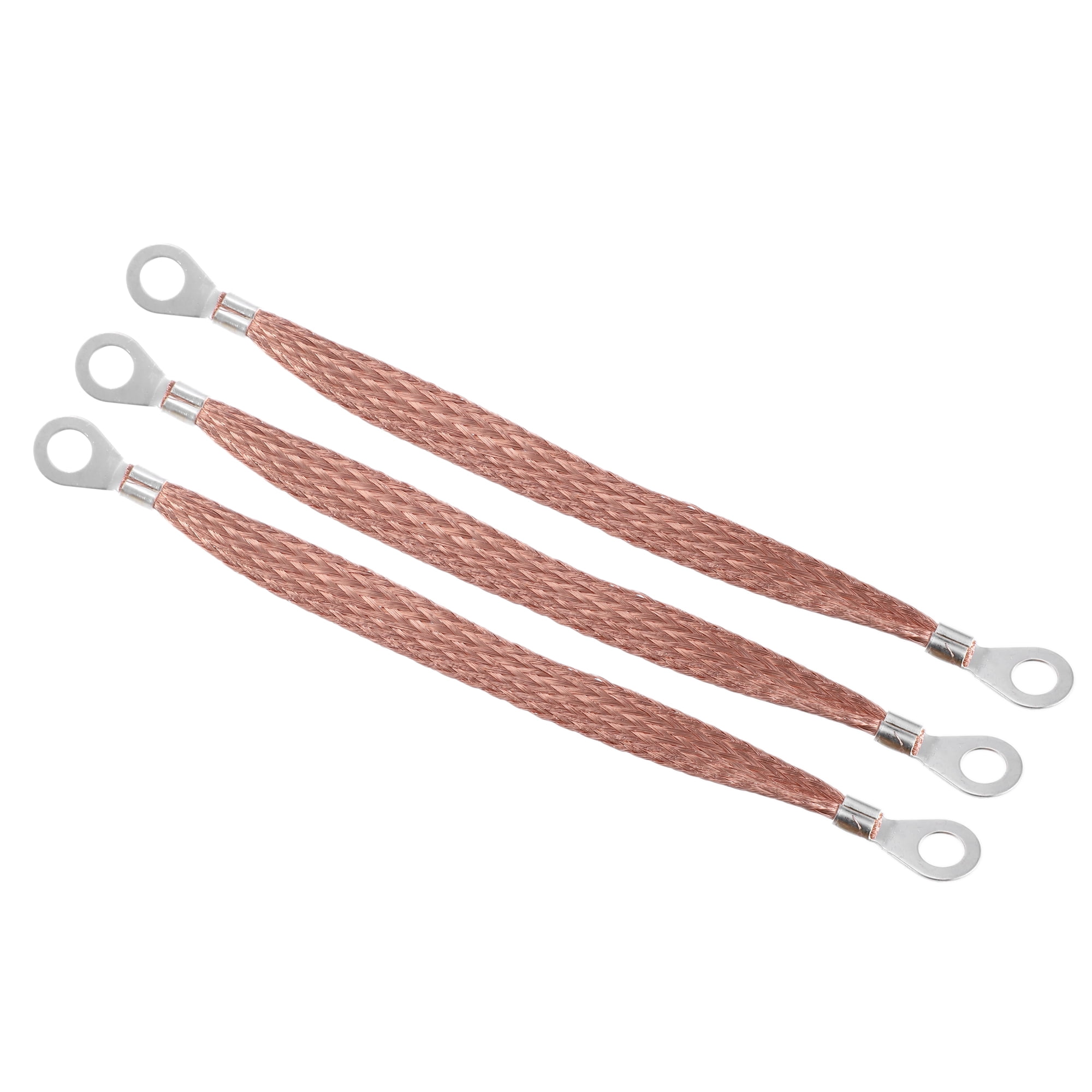 Unique Bargains Universal Braided Copper Engine Ground Strap Wire 7.87 ...