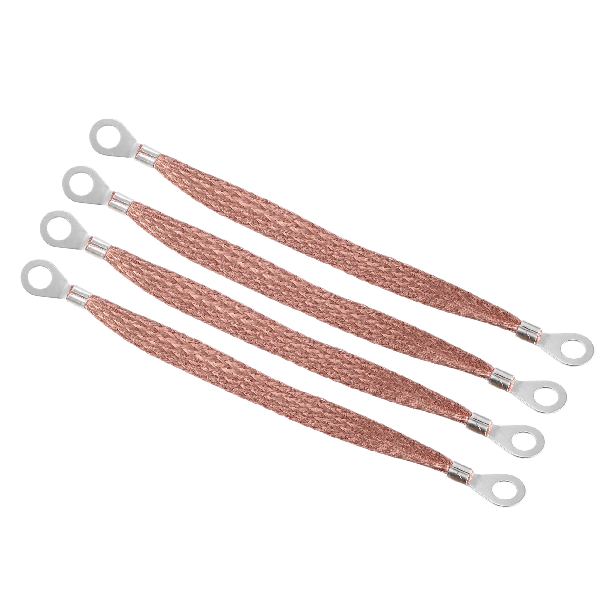 Unique Bargains Universal Braided Copper Engine Ground Strap Wire 7.87 ...