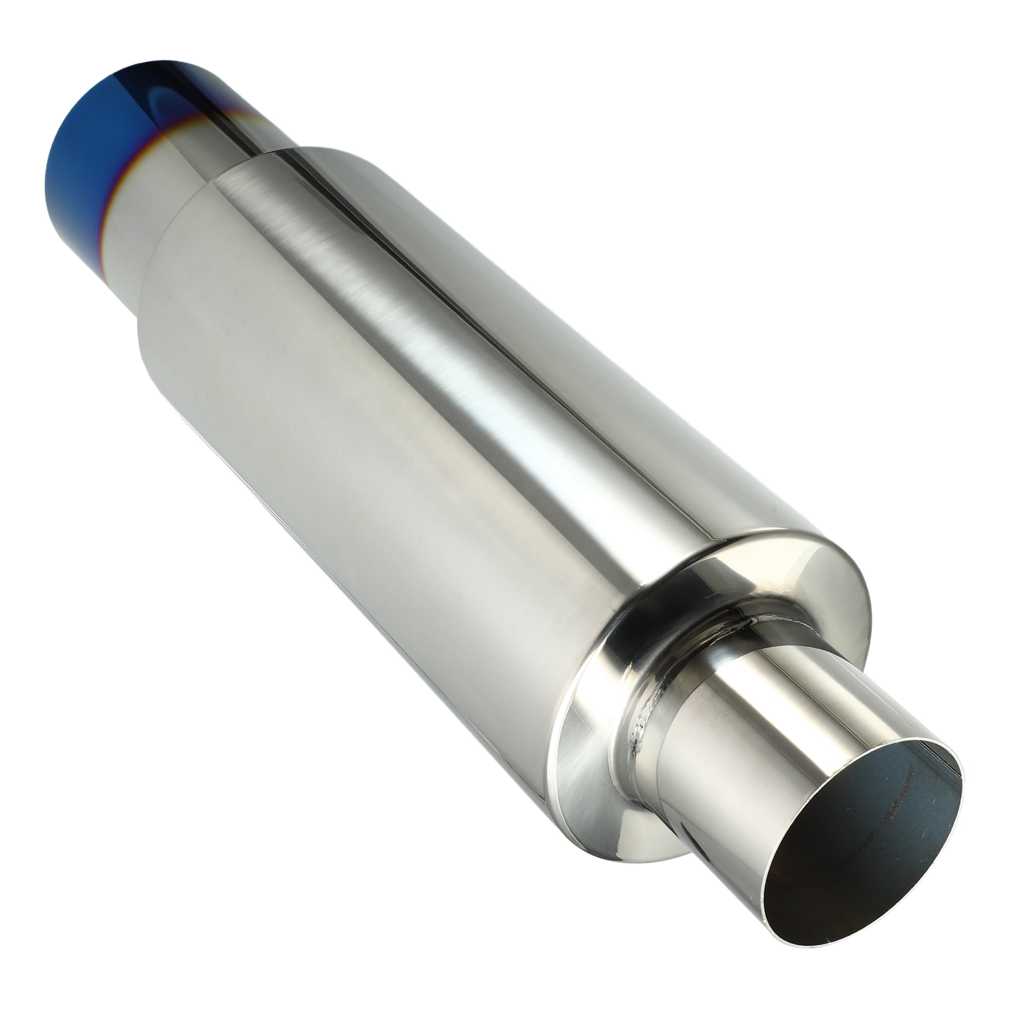 Unique Bargains Universal Car Exhaust Tip Muffler Tailpipe 3 Inch Inlet ...