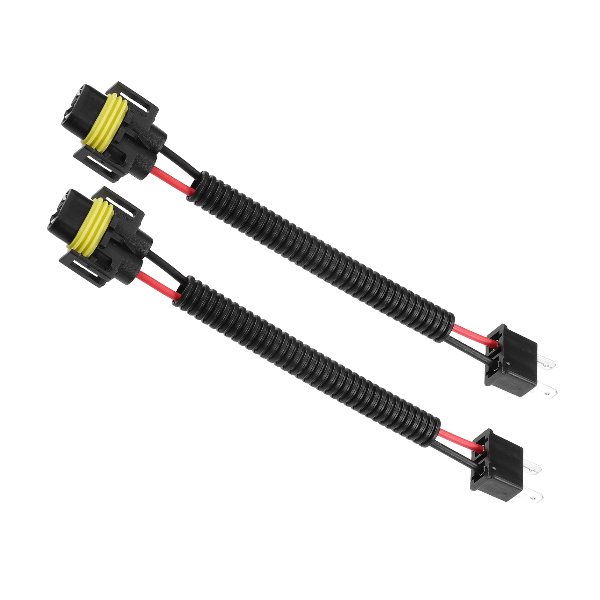 Unique Bargains Universal Car Headlights Light Bulb Modification Wiring ...