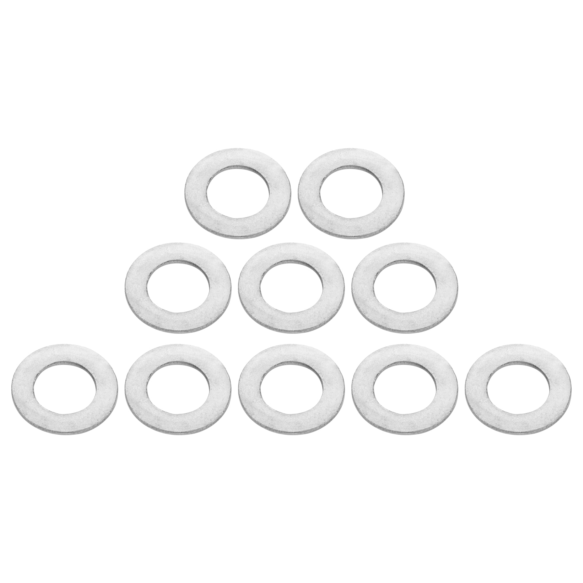 Unique Bargains Universal Flat Washer, Durable, Stainless Steel, Silver ...