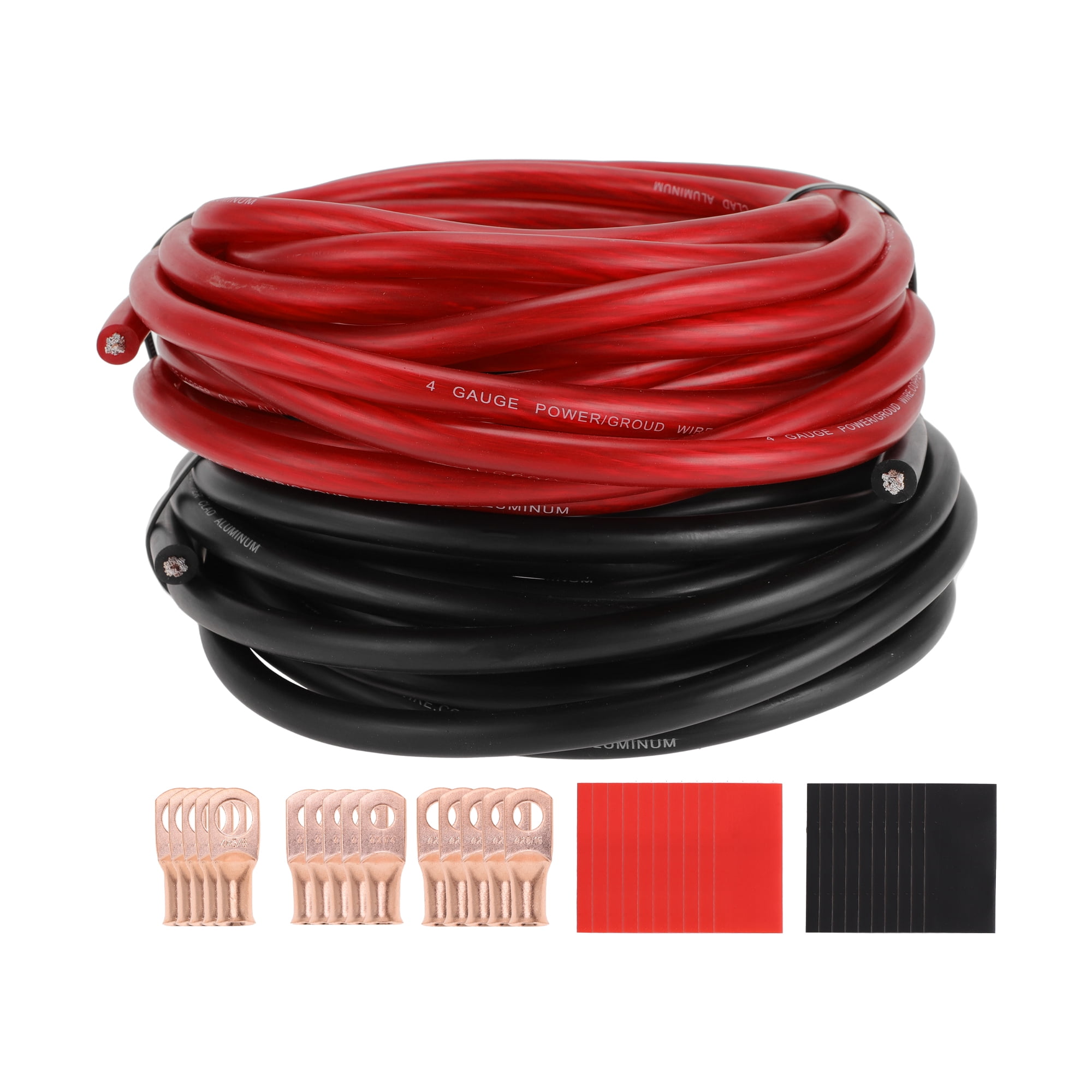 Unique Bargains Universal Ground Wire Power Wire 25FT Fully Insulated ...
