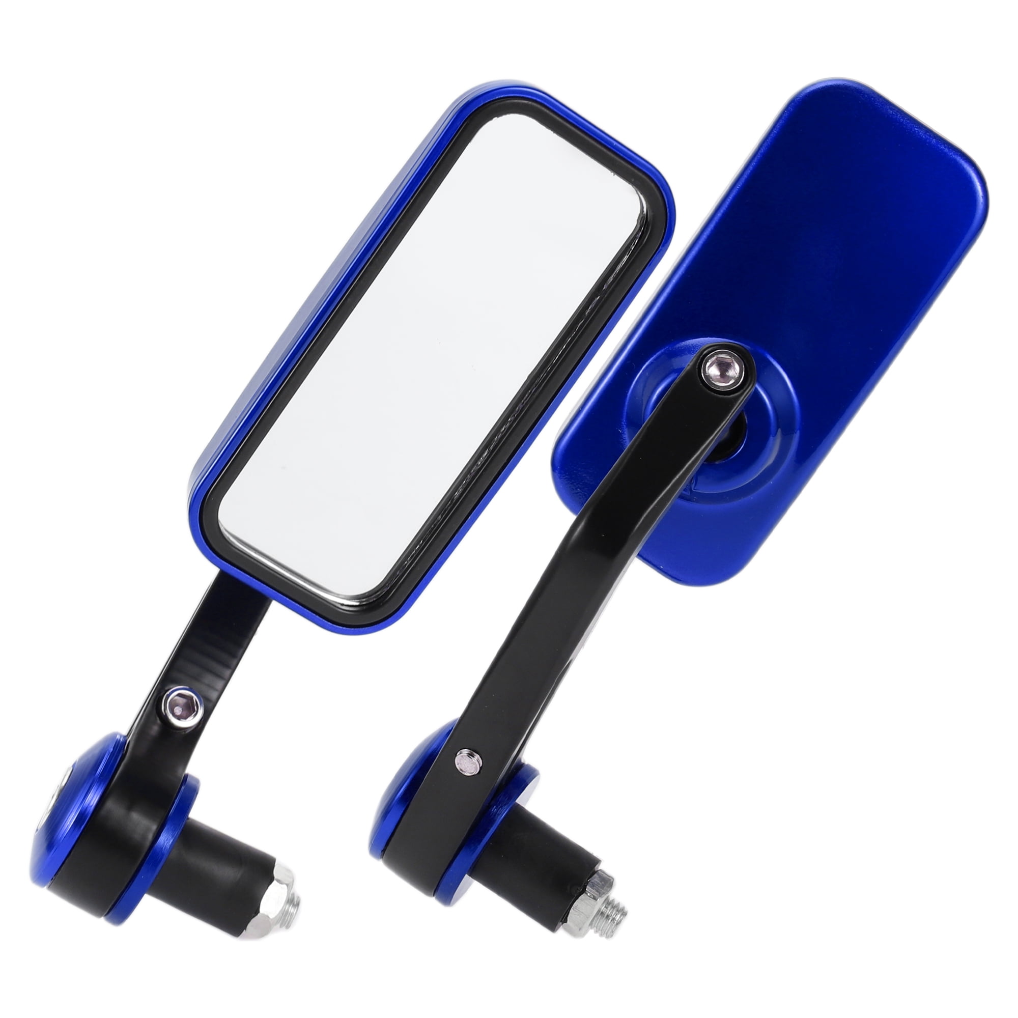 Unique Bargains Universal Motorcycle Rear View Mirrors Adjustable Bar ...