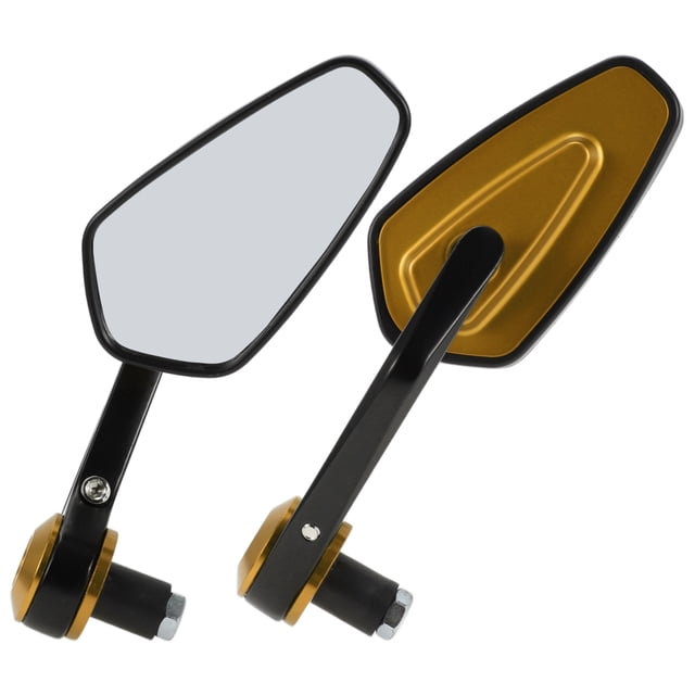 Unique Bargains Universal Motorcycle Rear View Mirrors Adjustable ...
