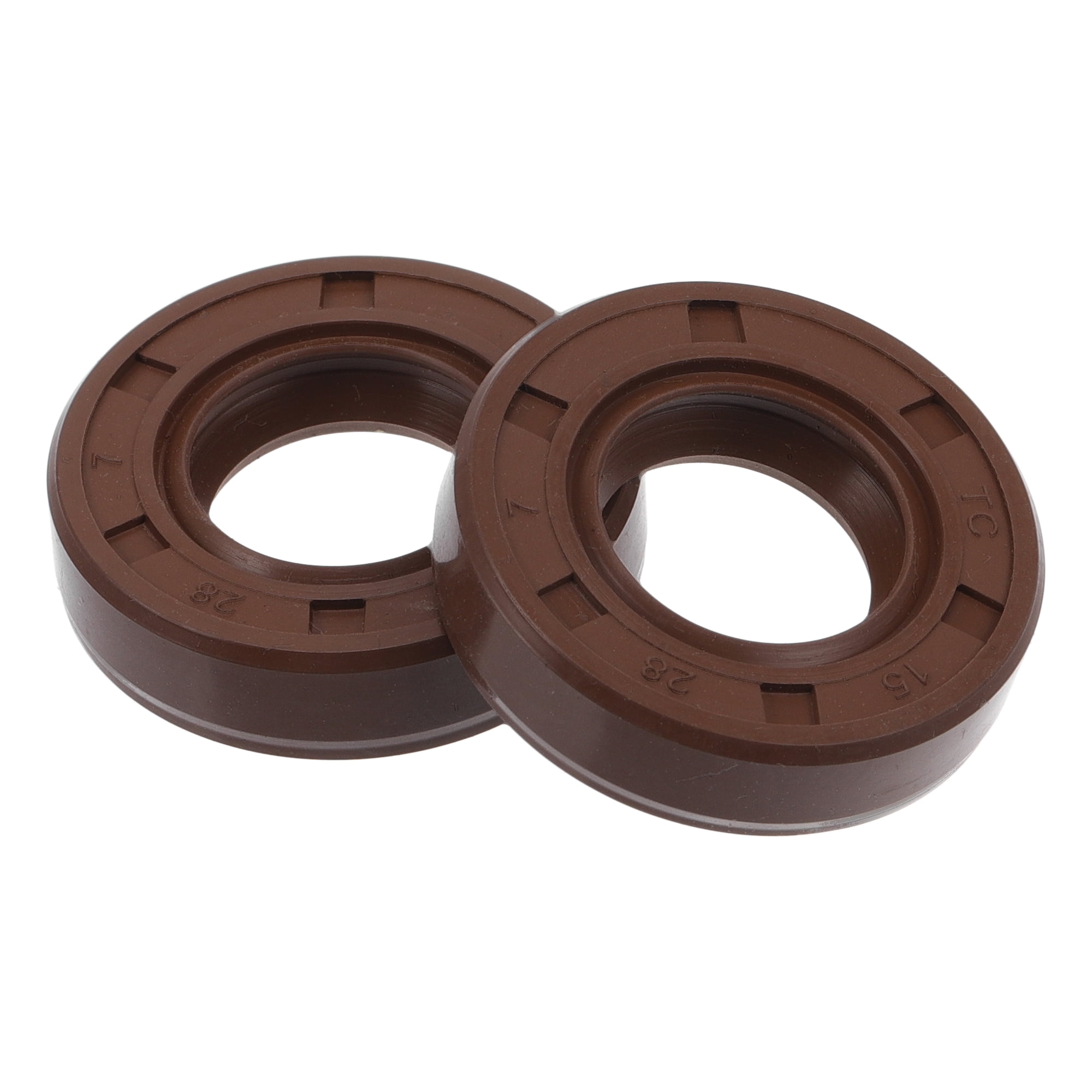 Unique Bargains Universal Oil Seal TC Double Lip W Steel Spring Seal ...