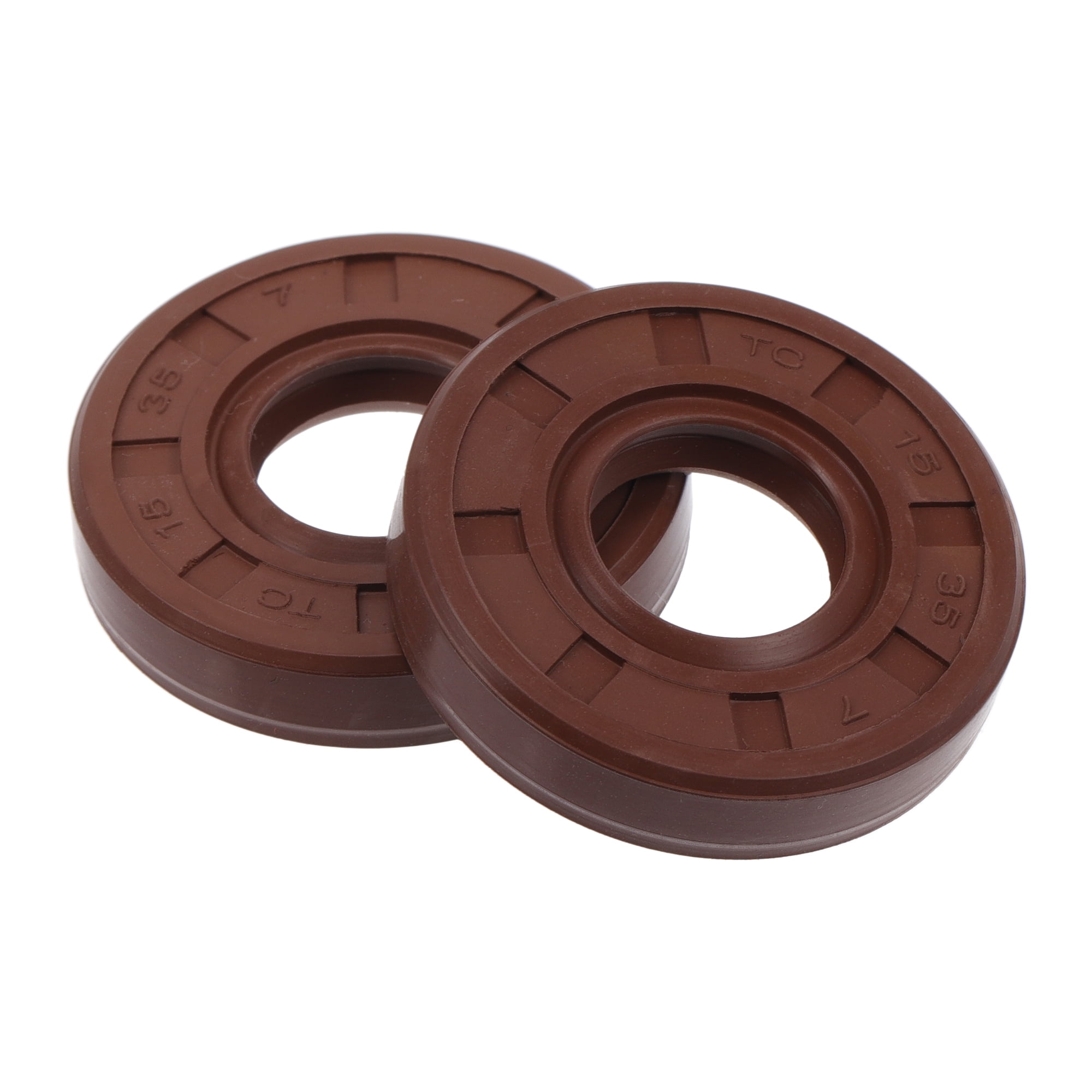 Unique Bargains Universal Oil Seal TC Double Lip W Steel Spring Seal ...
