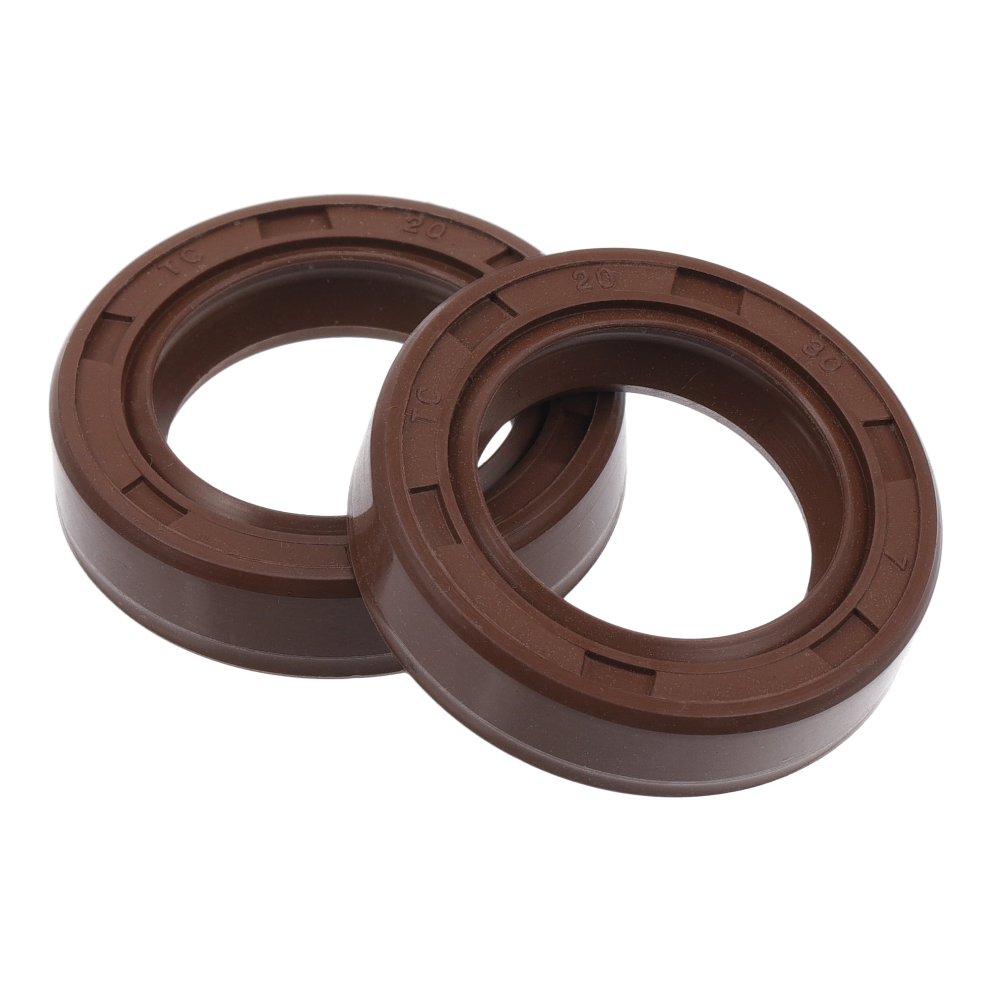 Unique Bargains Universal Oil Seal TC Double Lip W Steel Spring Seal ...