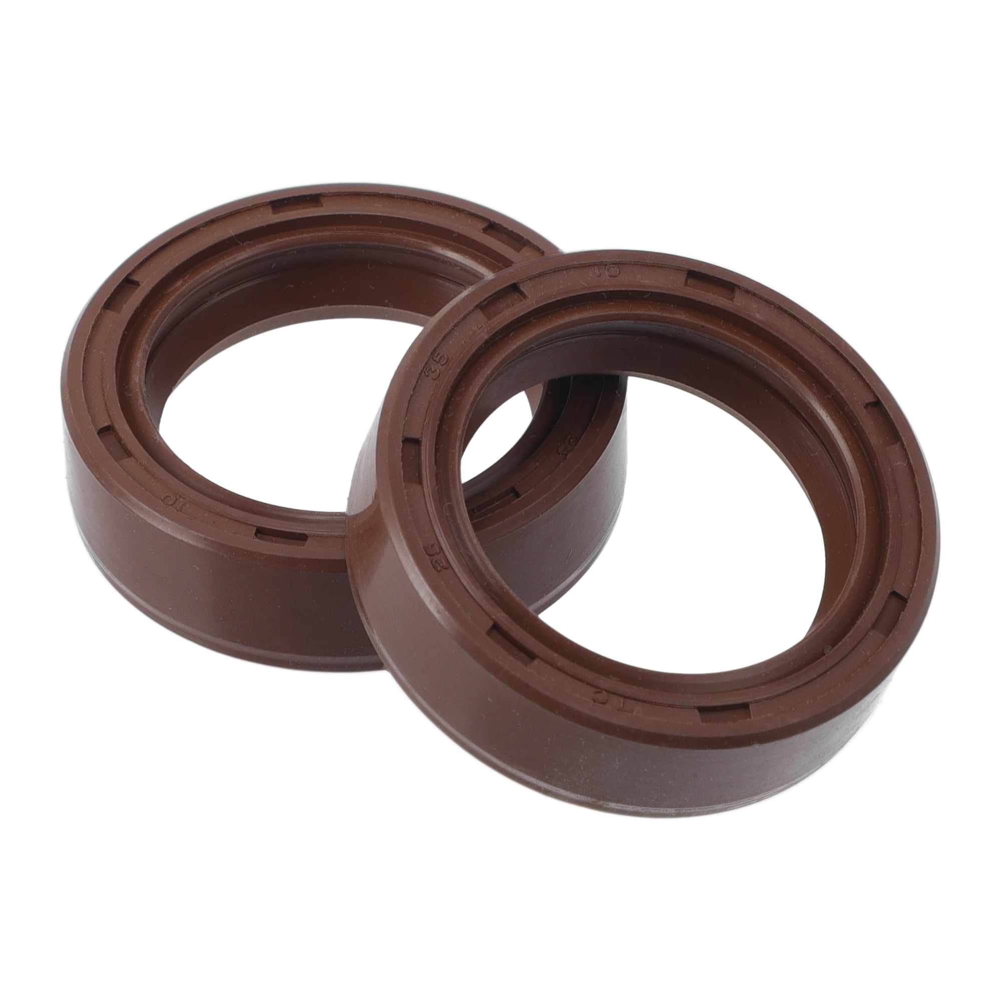 Unique Bargains Universal Oil Seal TC Double Lip W Steel Spring Seal ...