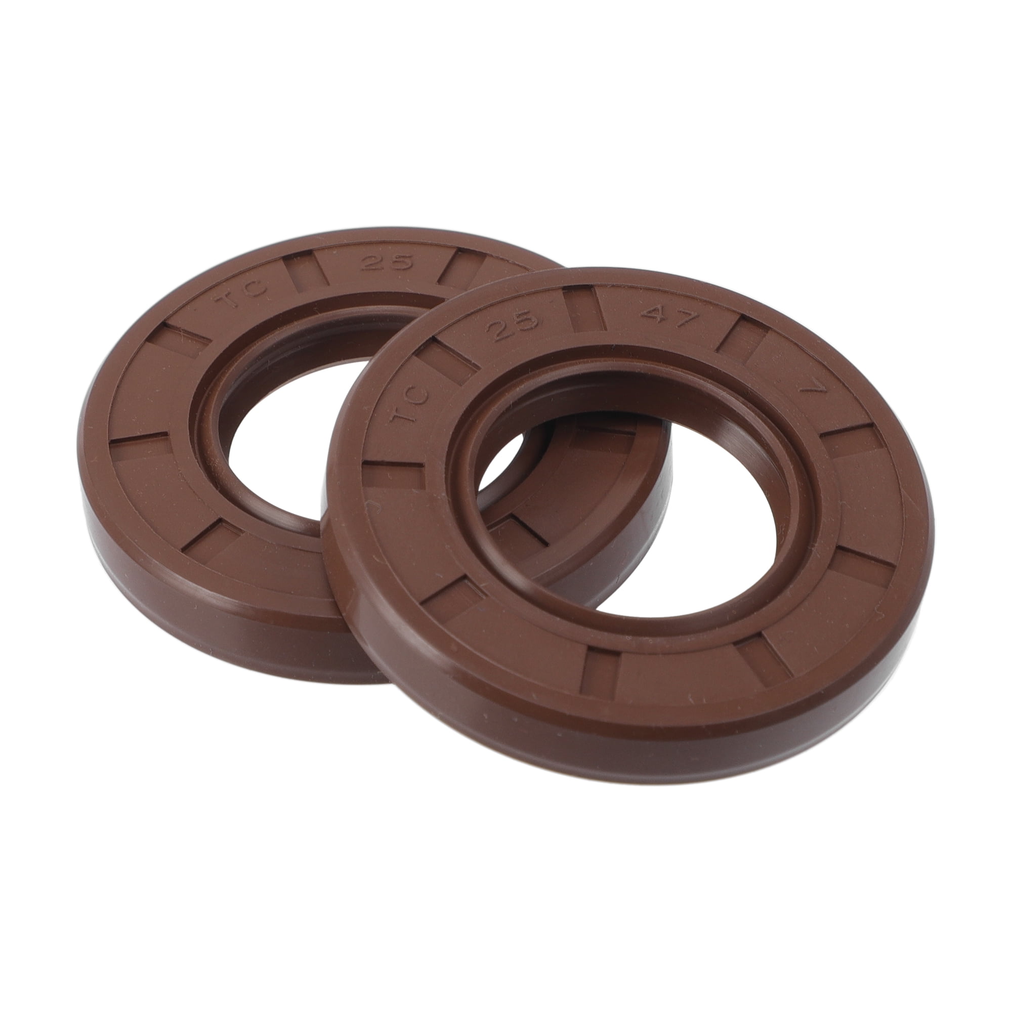 Unique Bargains Universal Oil Seal TC Double Lip W Steel Spring Seal ...