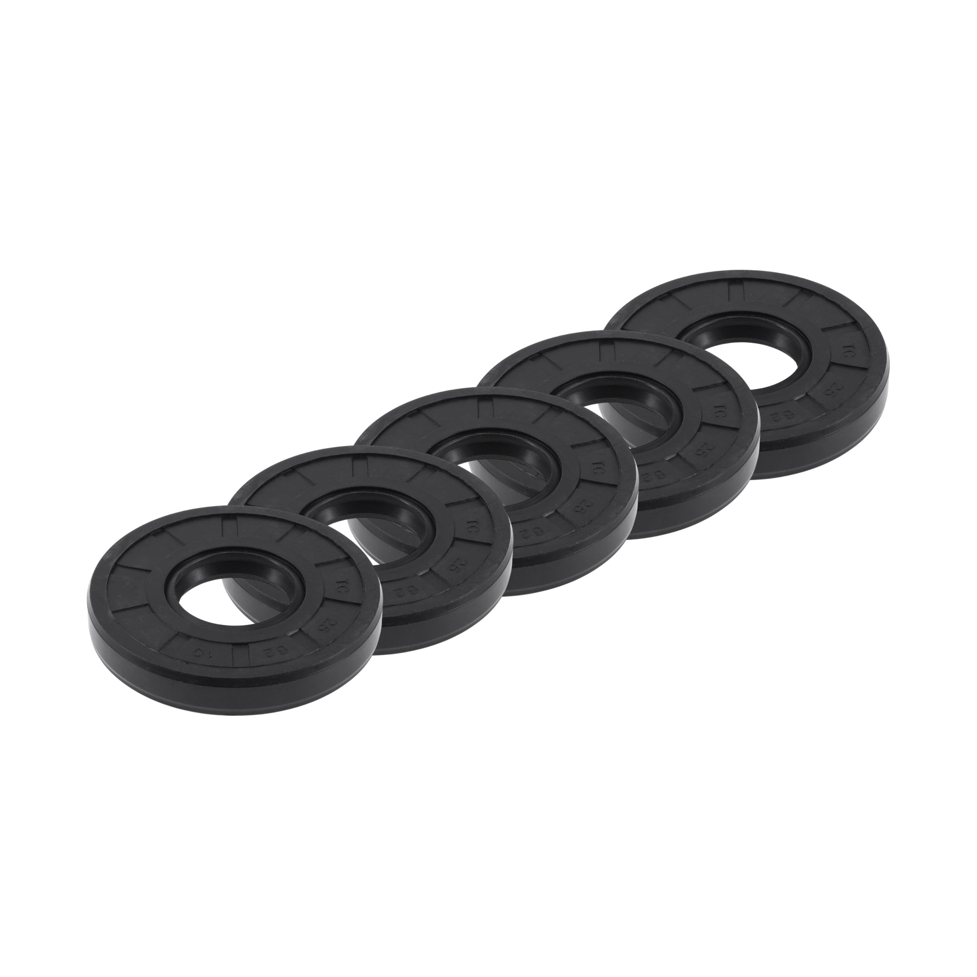 Unique Bargains Universal Oil Seal TC Double Lip W Steel Spring Seal ...