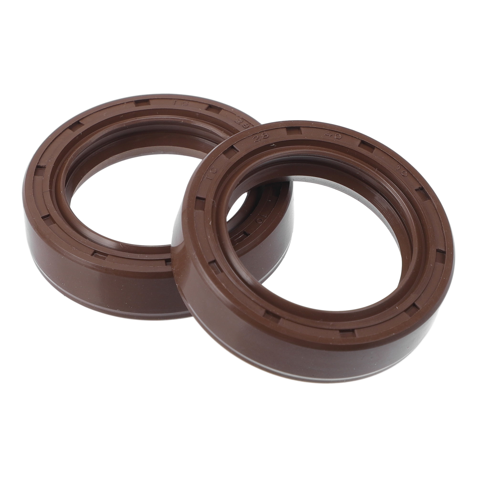 Unique Bargains Universal Oil Seal TC Double Lip W Steel Spring Seal ...