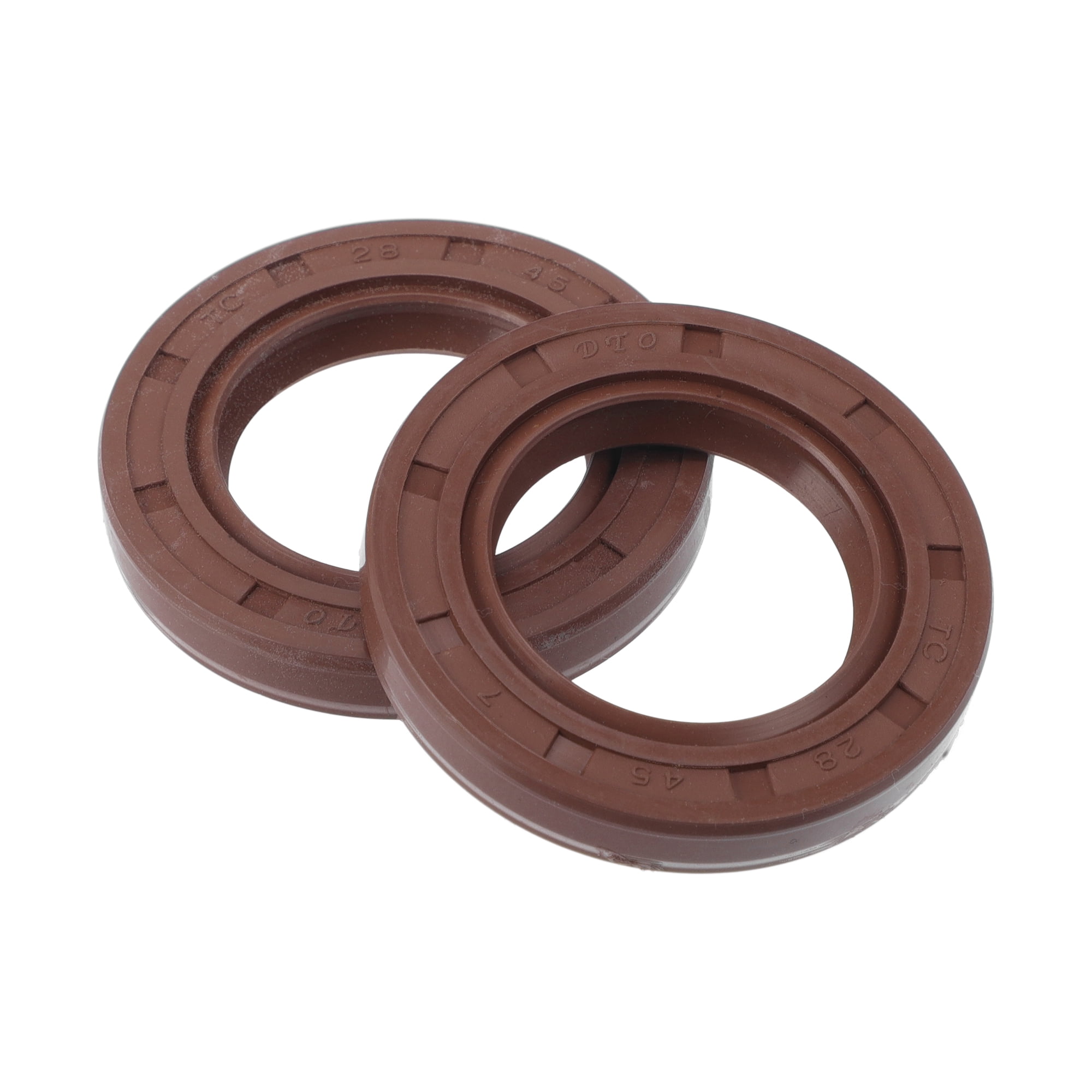 Unique Bargains Universal Oil Seal TC Double Lip W Steel Spring Seal ...