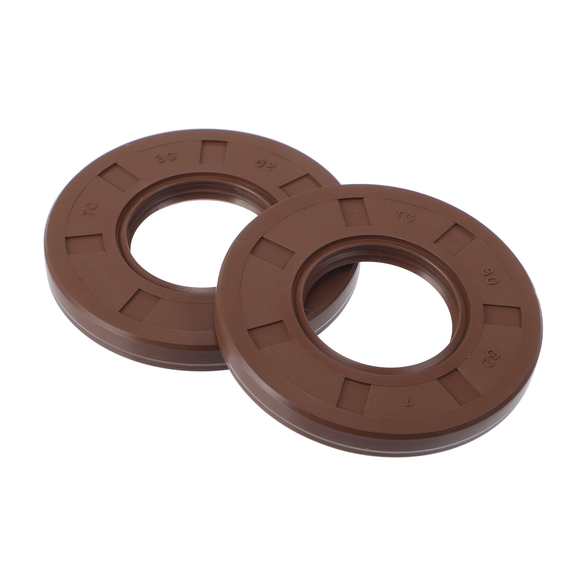 Unique Bargains Universal Oil Seal TC Double Lip W Steel Spring Seal ...