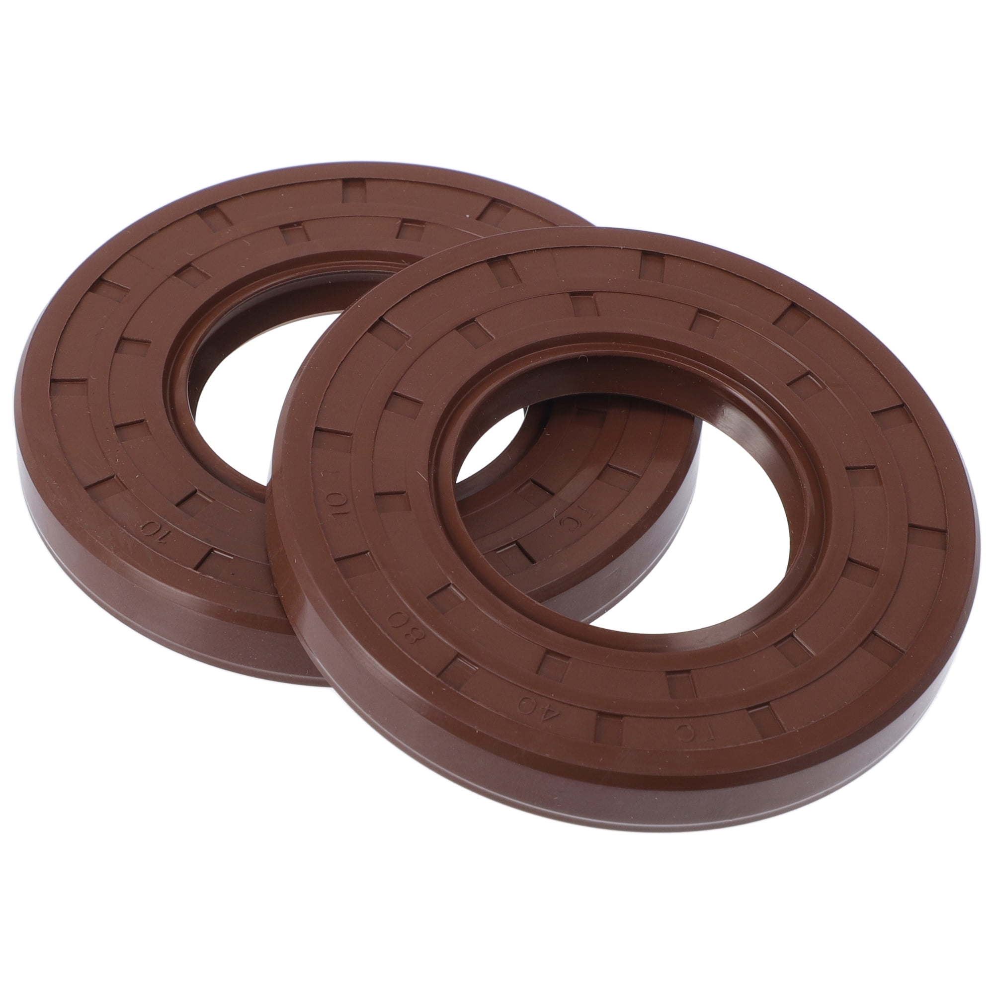 Unique Bargains Universal Oil Seal TC Double Lip W Steel Spring Seal ...