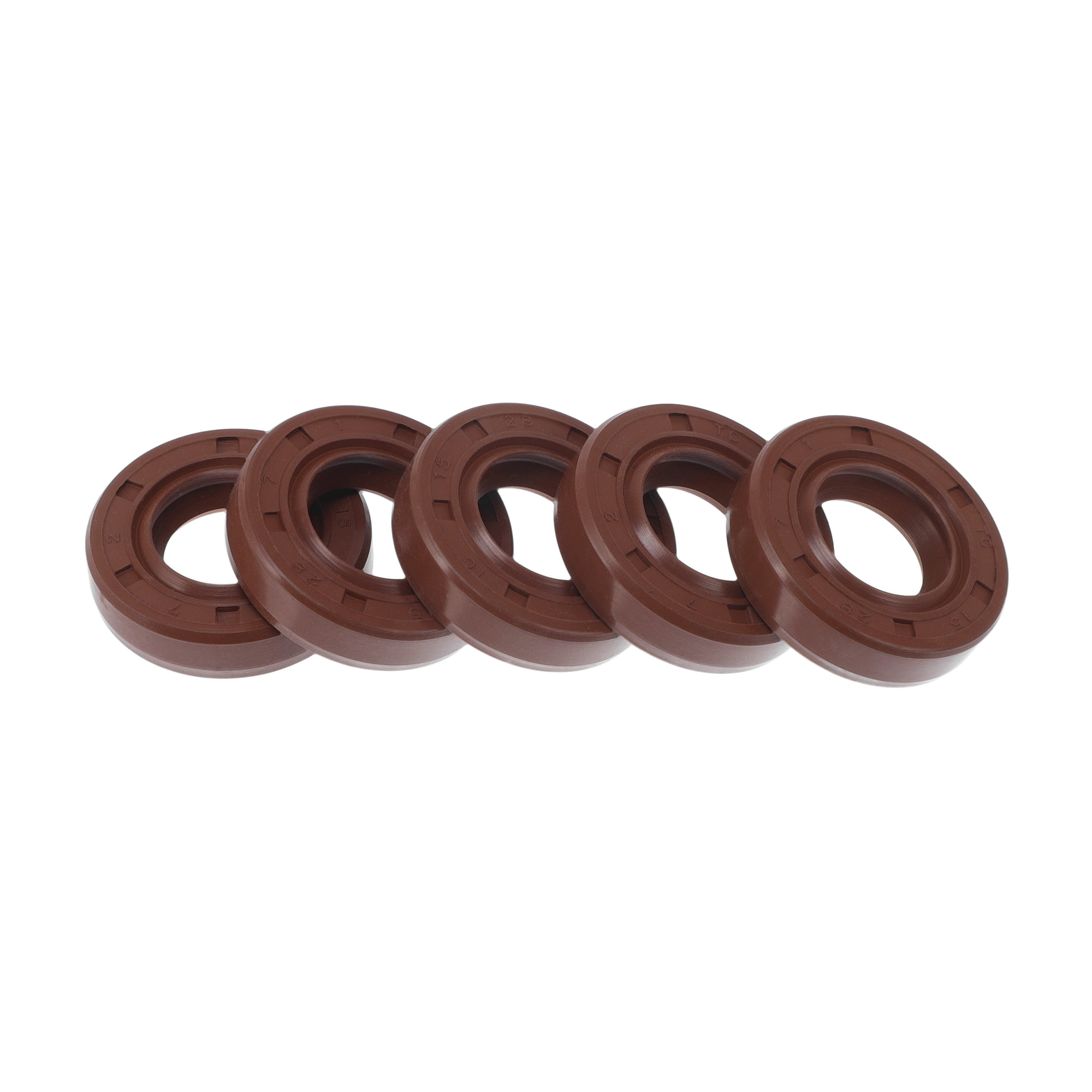 Unique Bargains Universal Oil Seal TC Double Lip w Steel Spring Seal ...
