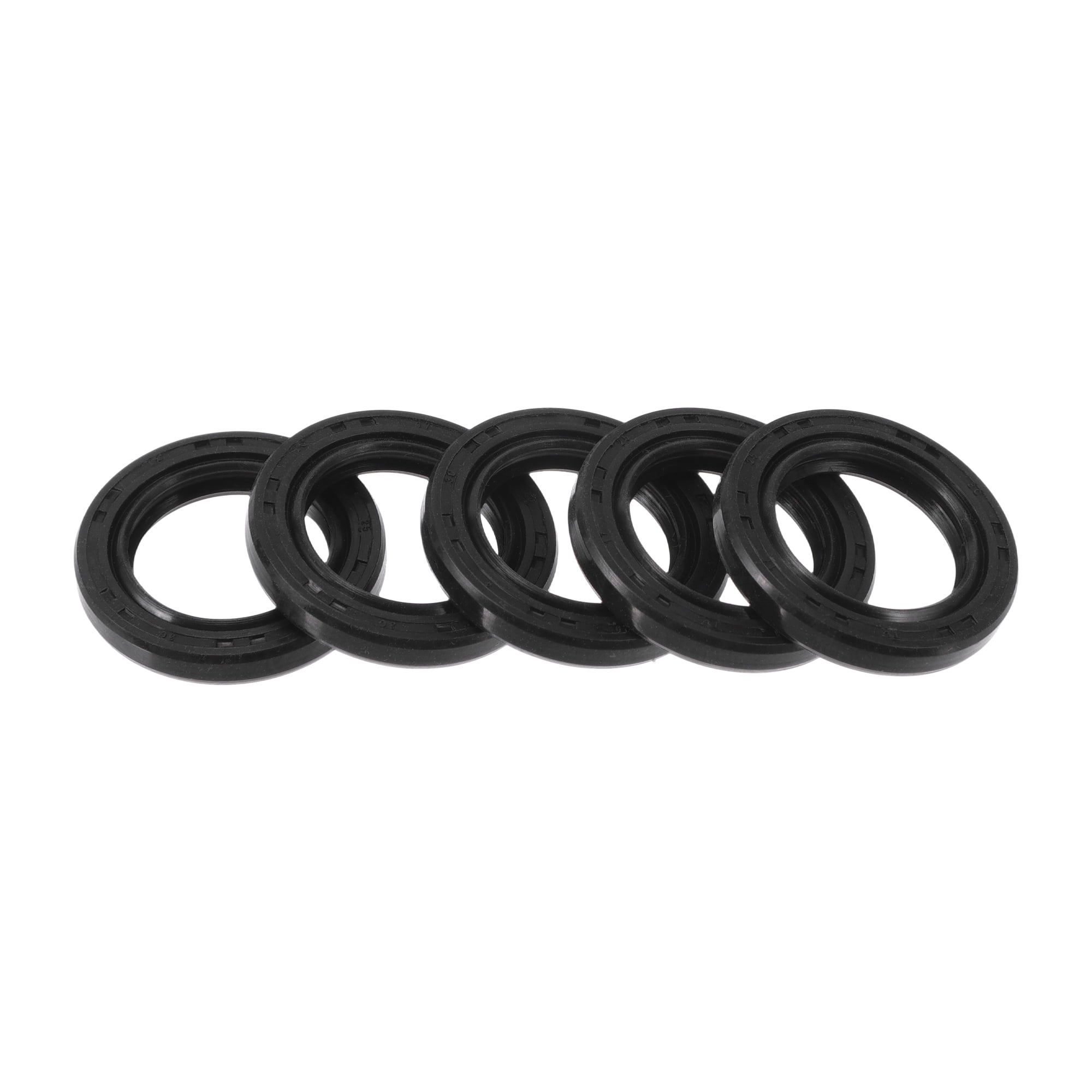 Unique Bargains Universal Oil Seal TC Double Lip w Steel Spring Seal ...