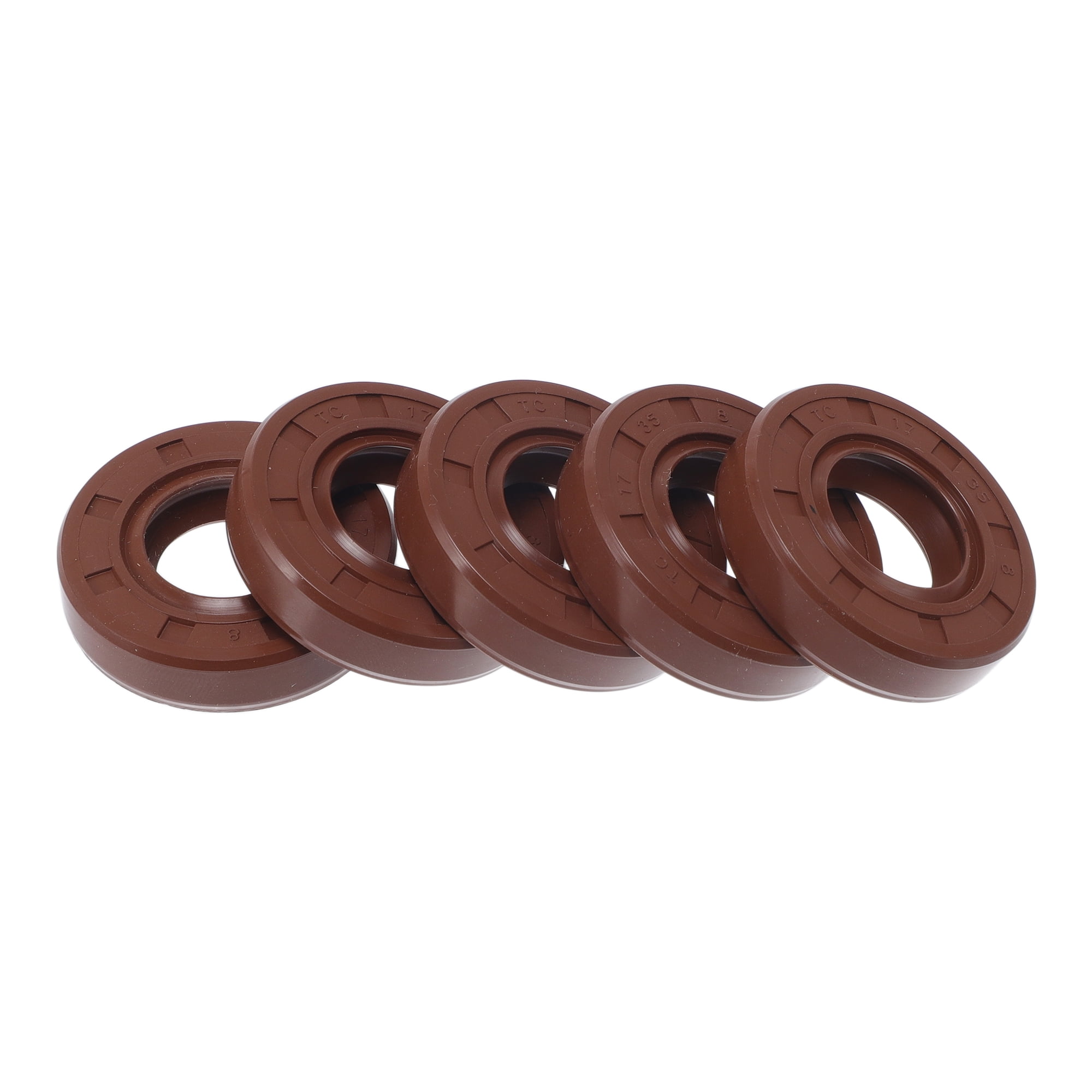 Unique Bargains Universal Oil Seal TC Double Lip w Steel Spring Seal ...