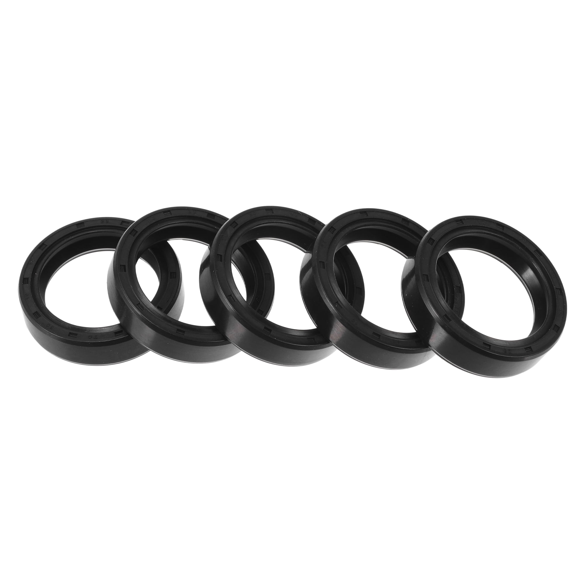 Unique Bargains Universal Oil Seal TC Double Lip W Steel Spring Seal ...