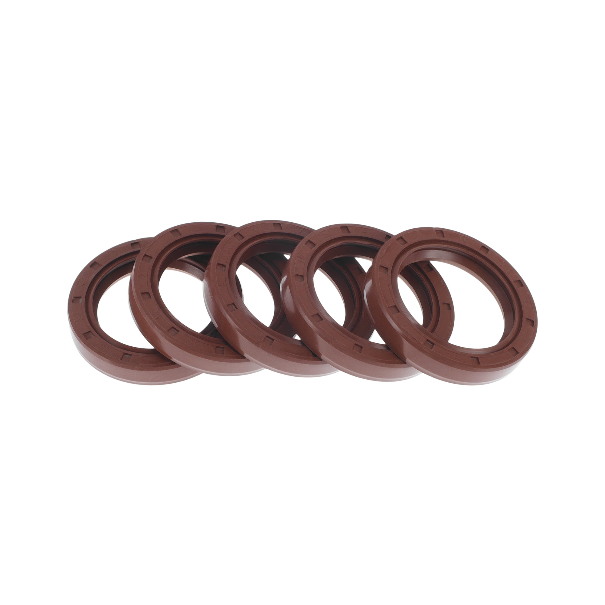 Unique Bargains Universal Oil Seal TC Double Lip w Steel Spring Seal ...