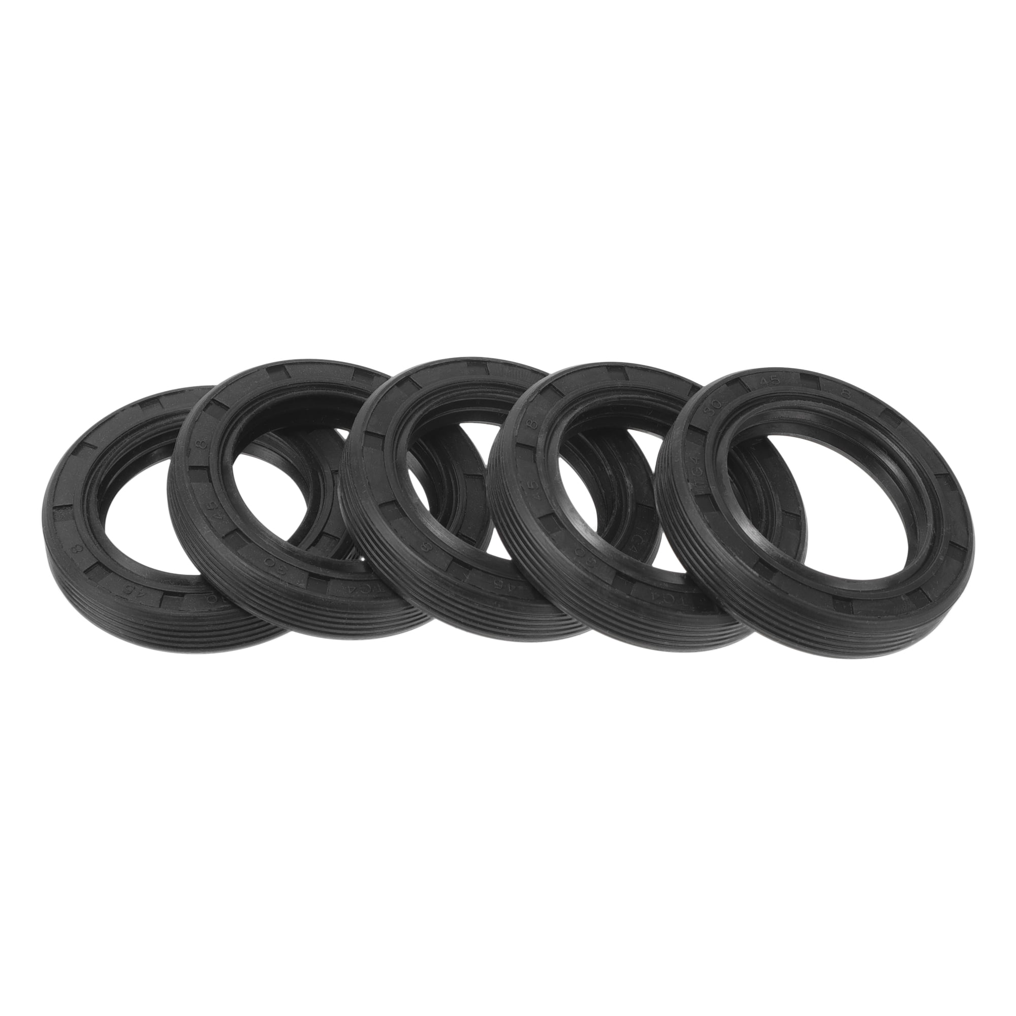 Unique Bargains Universal Oil Seal TG4 Lip Seal Ring Rotary Shaft Seal ...