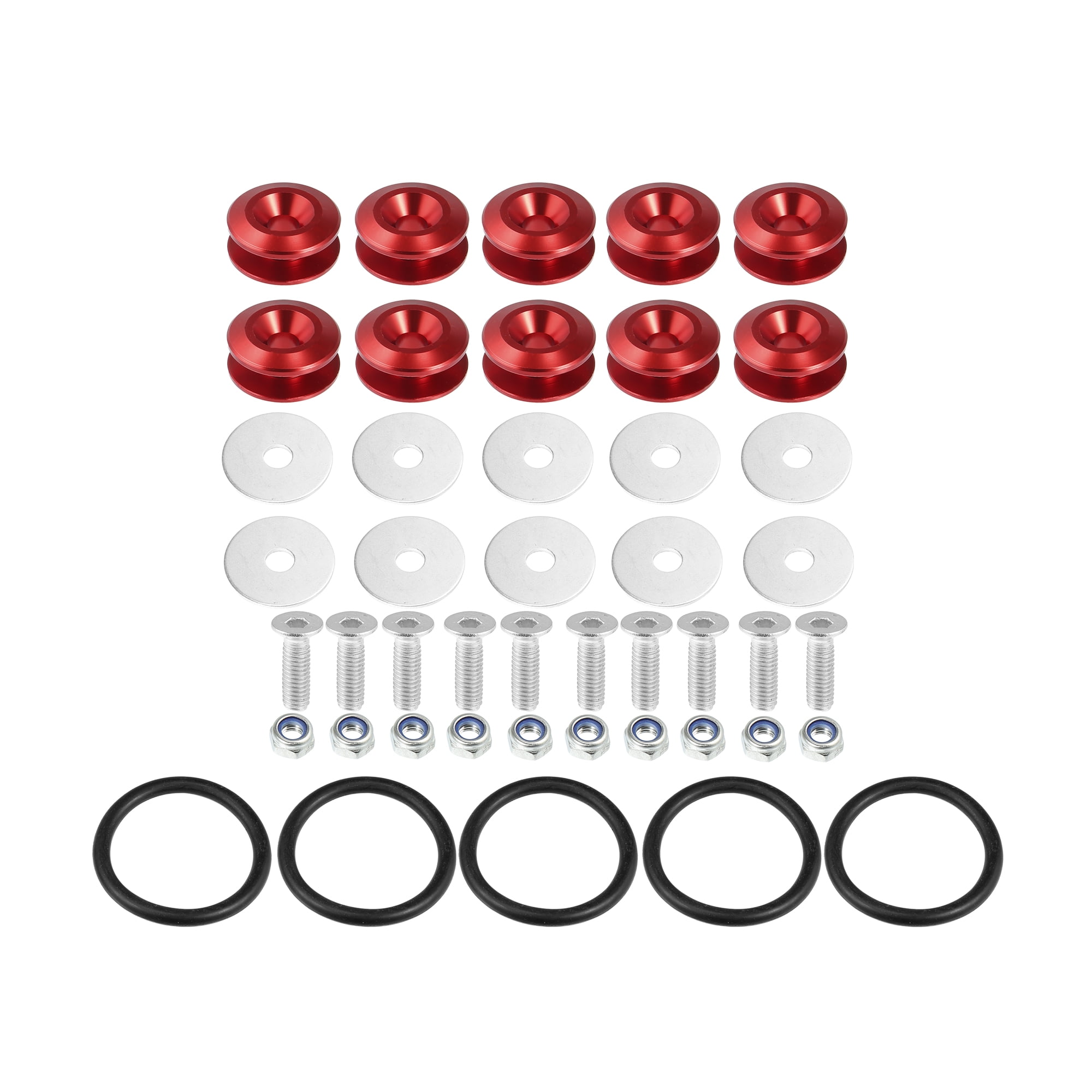 Unique Bargains Universal Quick Release Bumper Fastener Kit Trunk ...