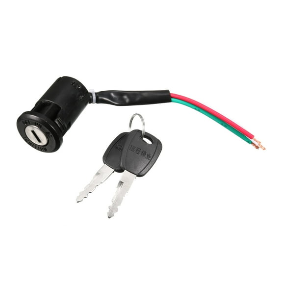 Unique Bargains Useful 3 Wires Ignition Switch Electric Bike Security ...