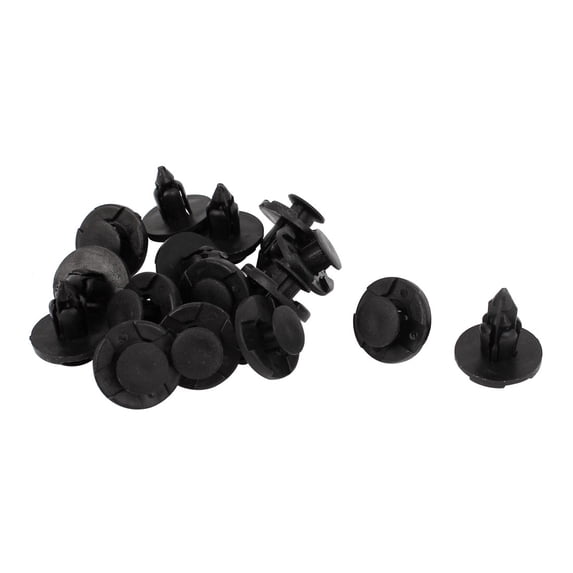 Unique Bargains Uxcell 8mm Under Engine Splash Guard Plastic Rivet ...